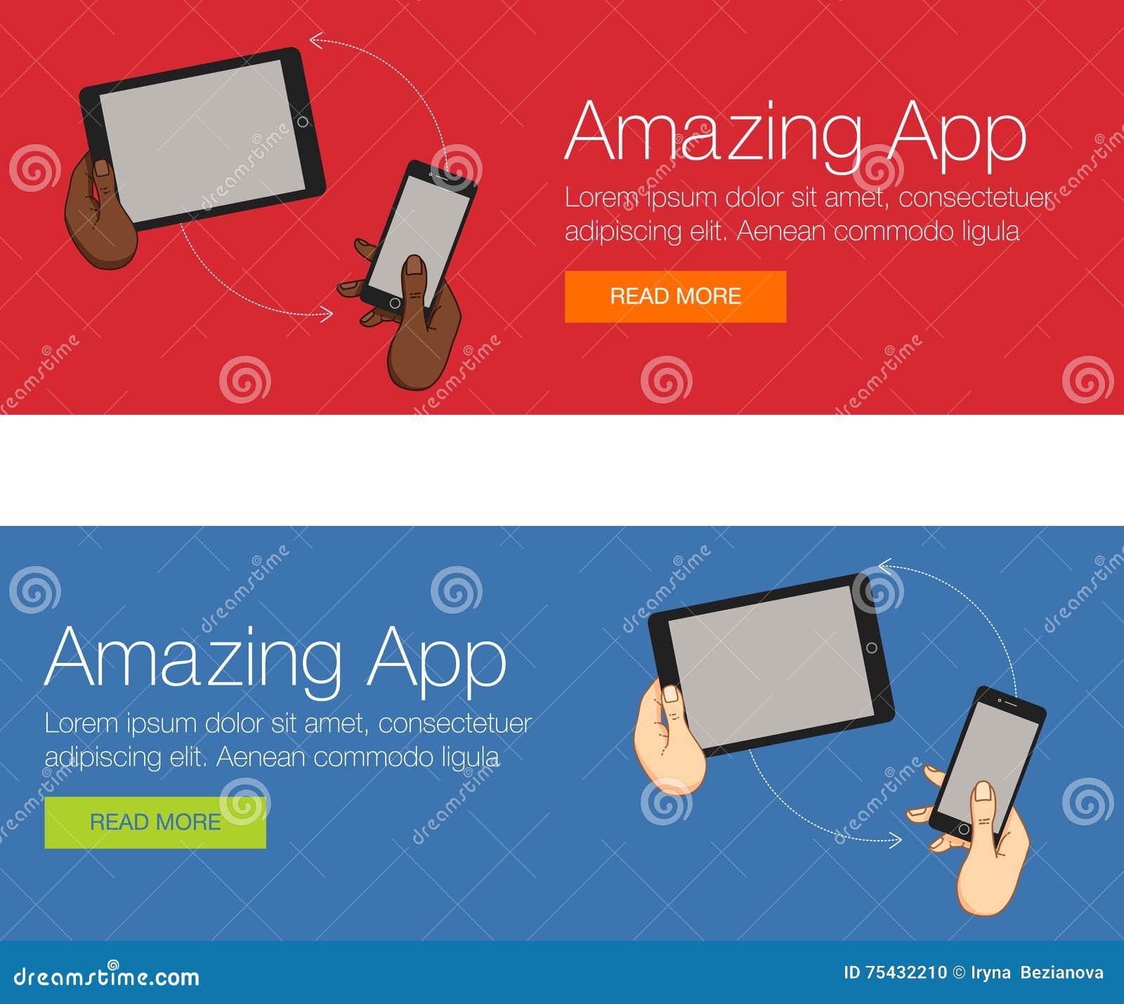 Realistic Vector Laptop, Tablet Computer, Monitor and Mobile Phone ...