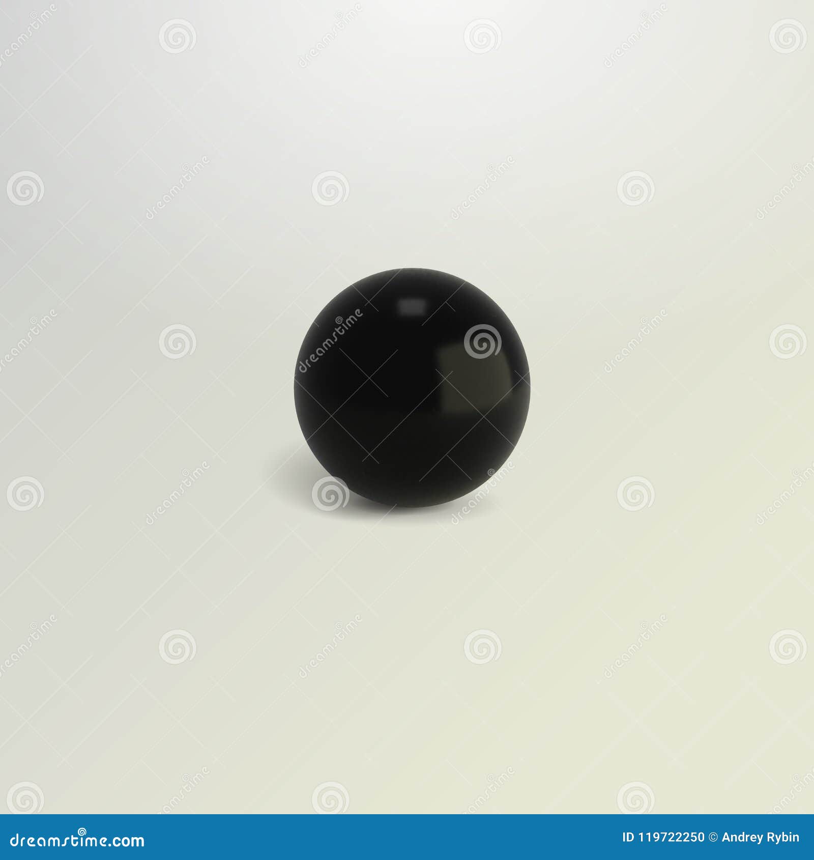 Realistic vector object stock vector. Illustration of shadow - 119722250