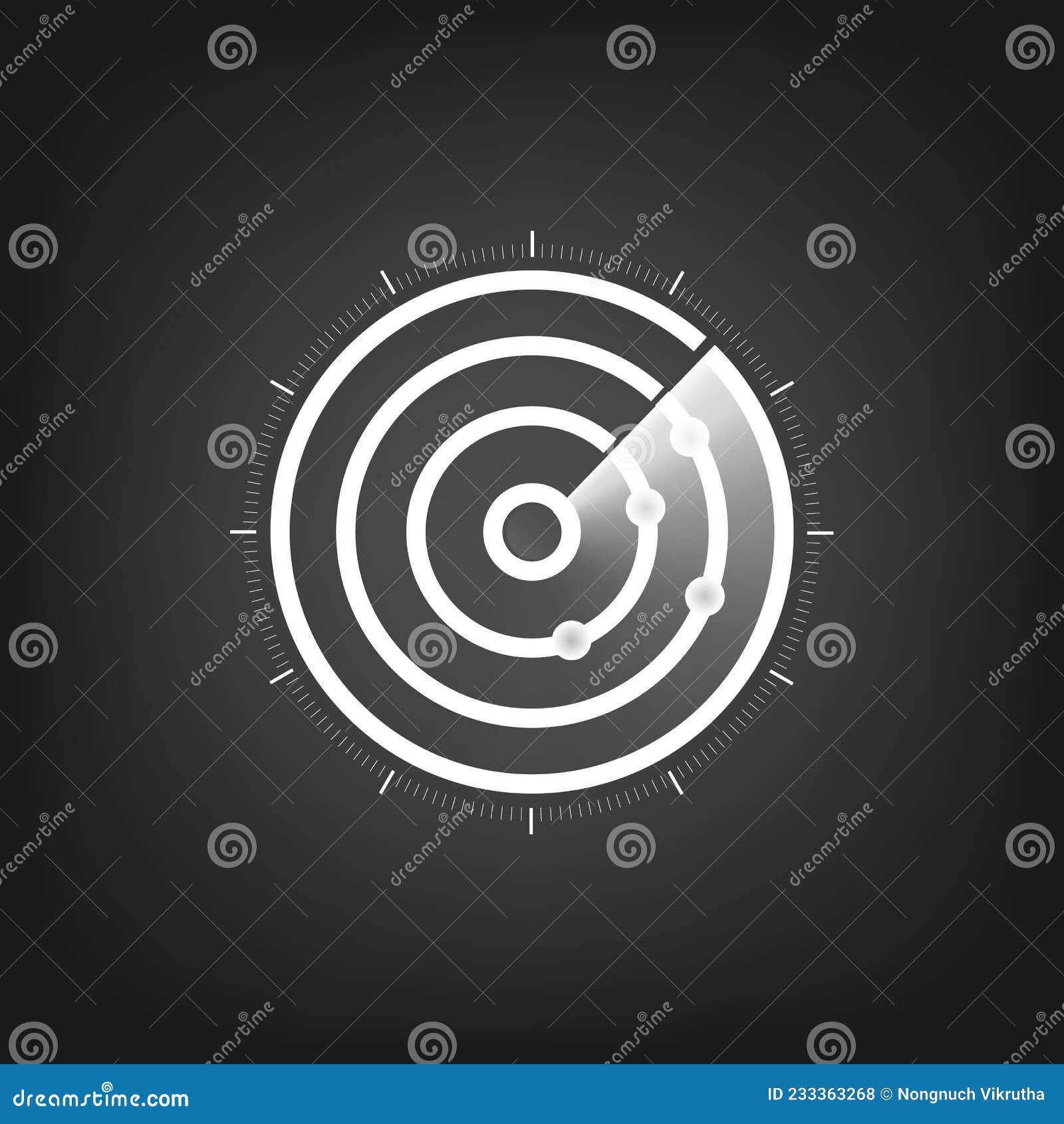 Realistic Vector Radar in Searching. Air Search. Military Search System ...