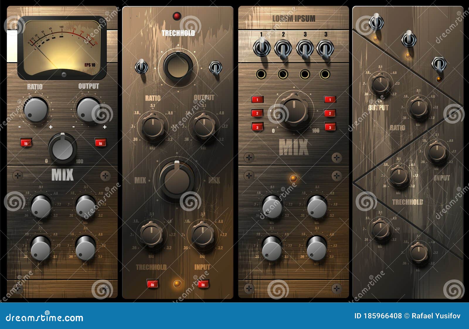 Realistic Virtual Equalizers and Compressors for a Recording Studio ...
