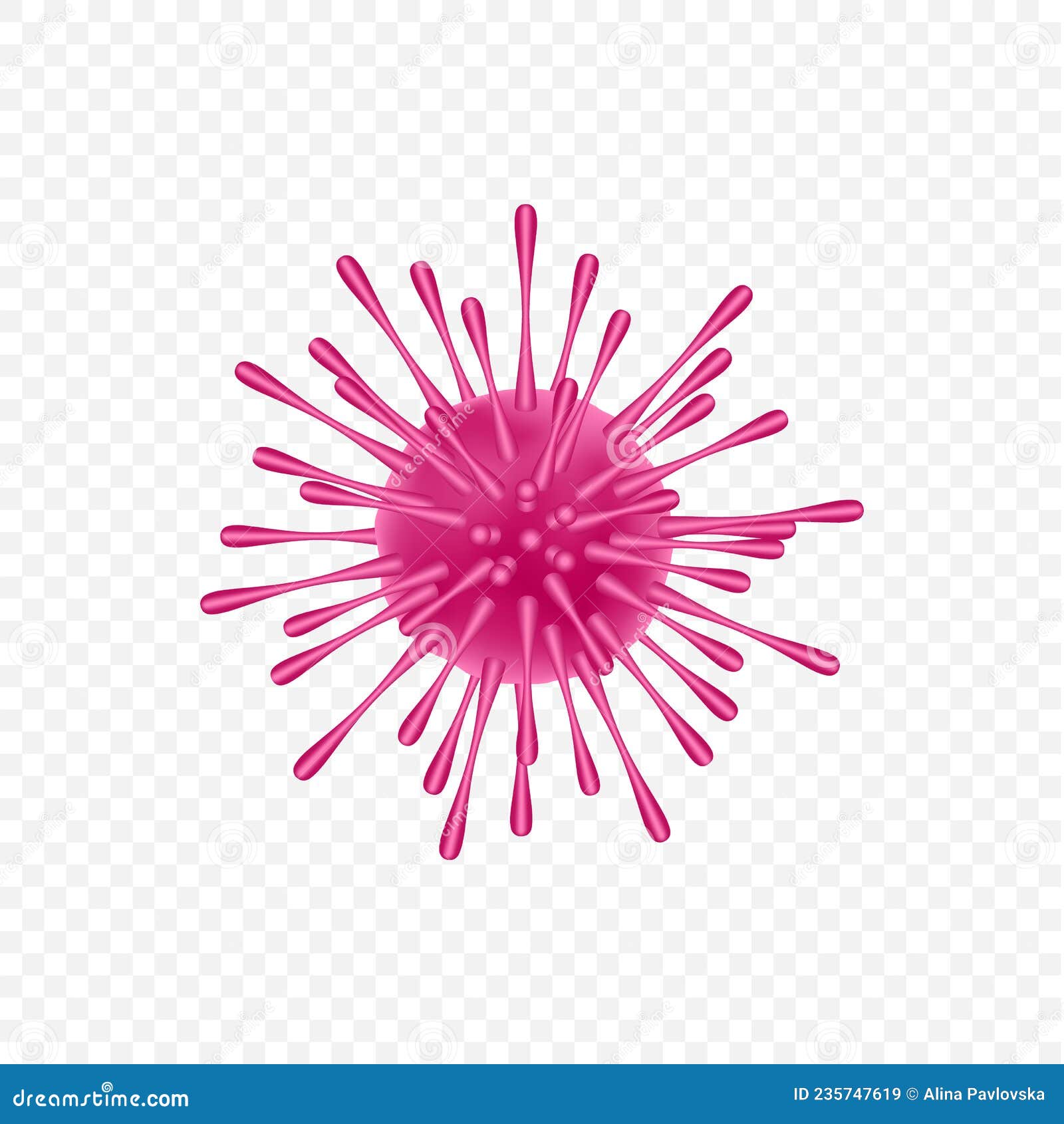 Set Of Realistic Virus, Probiotic Bacteria Cells Vector Illustration ...
