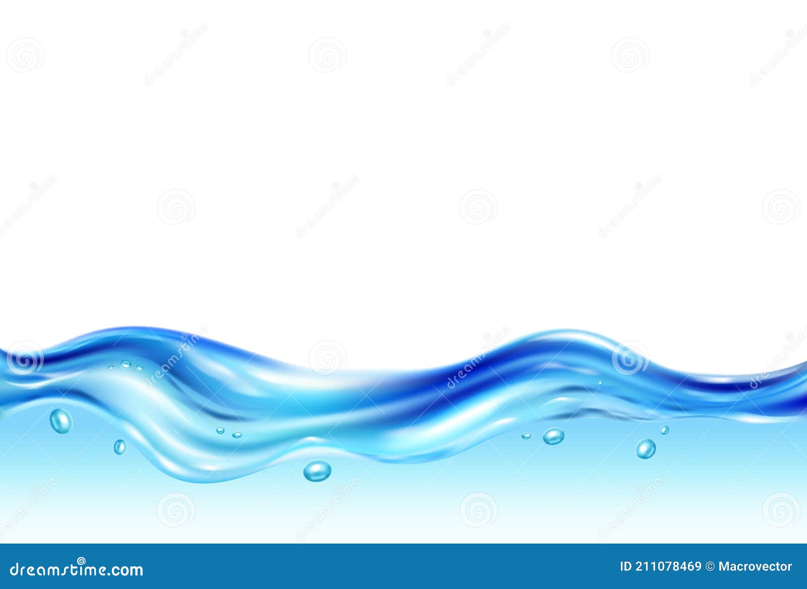 Realistic Water Ripple Composition Stock Vector - Illustration of drop ...