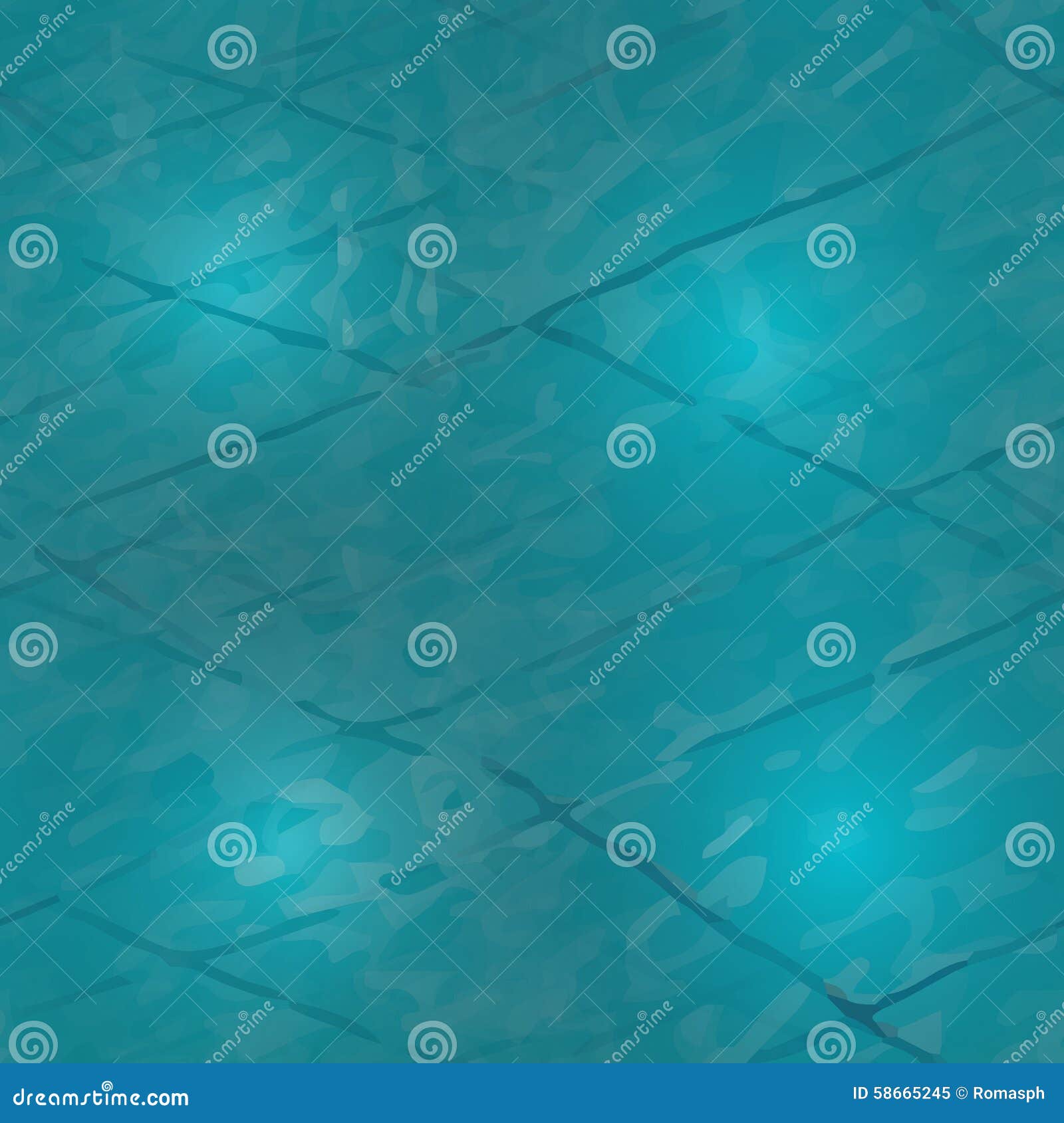 Realistic Water Texture. Seamless Pattern Stock Vector - Illustration ...