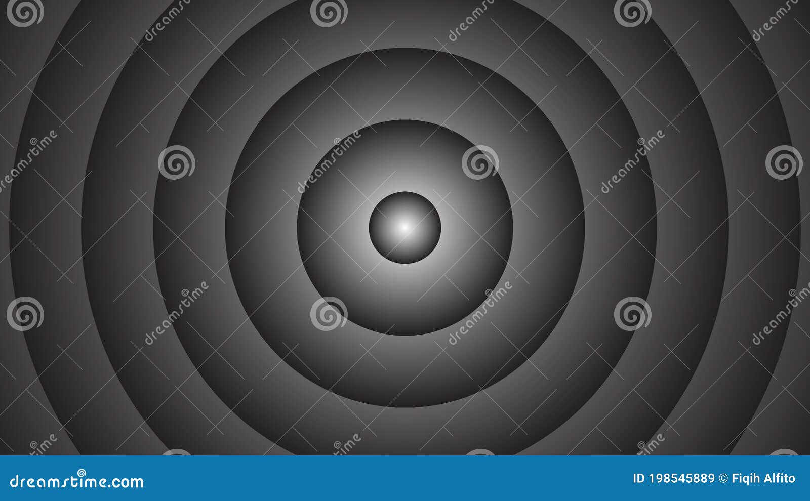 Realistic Wave Circle Pattern Background. Abstract Stock Vector ...