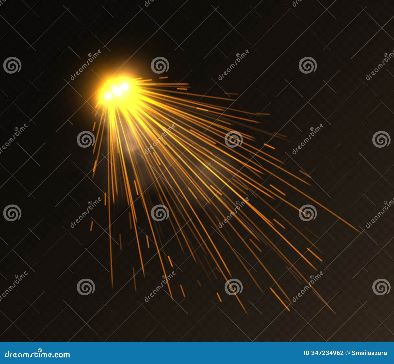 Realistic Welding Sparks, Metal Sparkles from the Welding Machine Stock ...