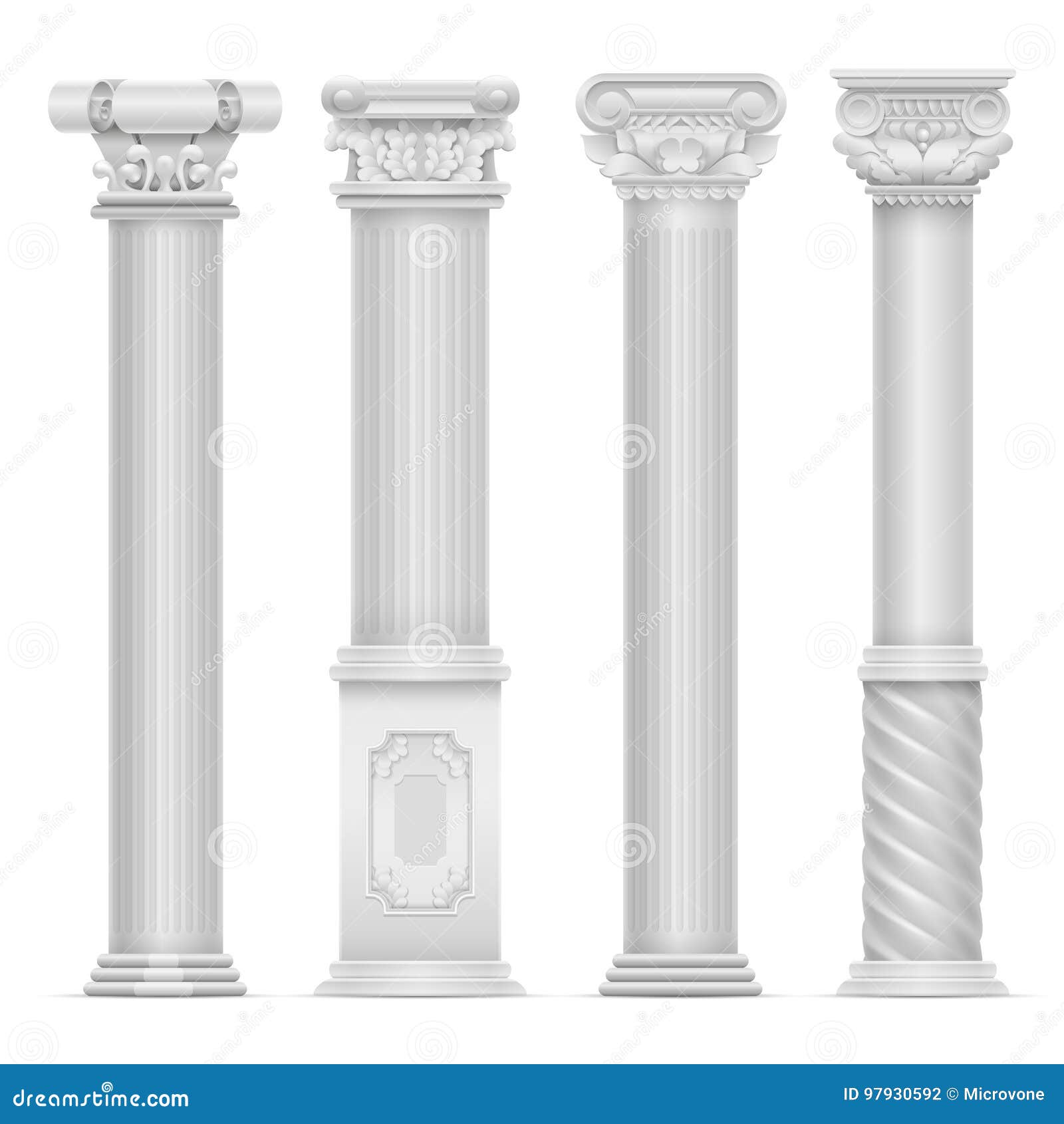 Roman Column Royalty-Free Cartoon | CartoonDealer.com #23881466