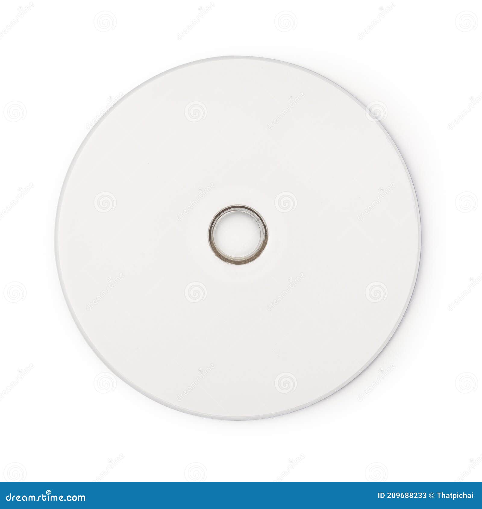 Realistic White Cd Template Isolated on White Background with Clipping ...