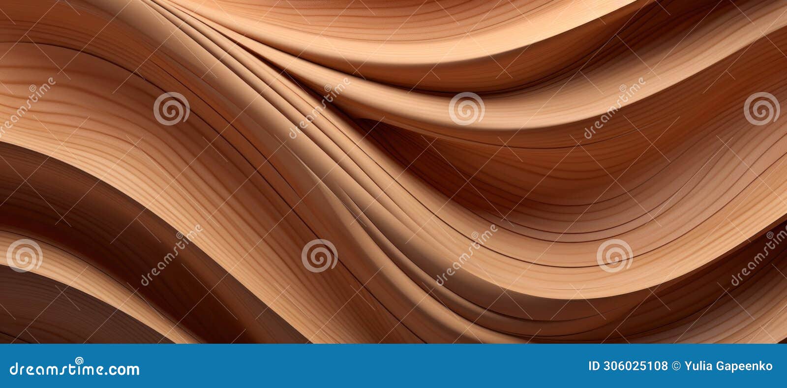 A Realistic Wood Wave Pattern and Wall Stock Photo - Image of surface ...