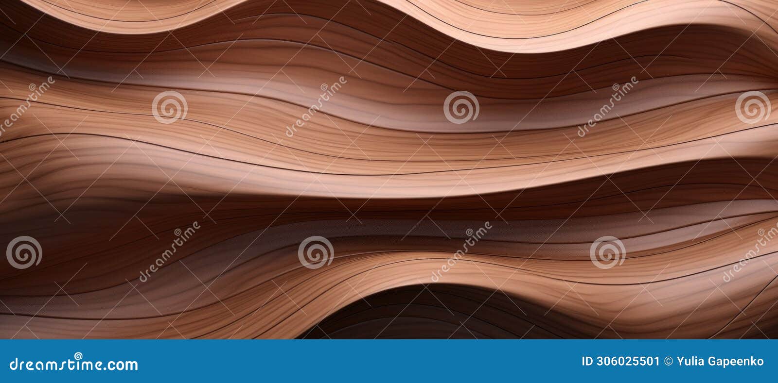 A Realistic Wood Wave Pattern and Wall Stock Image - Image of realistic ...