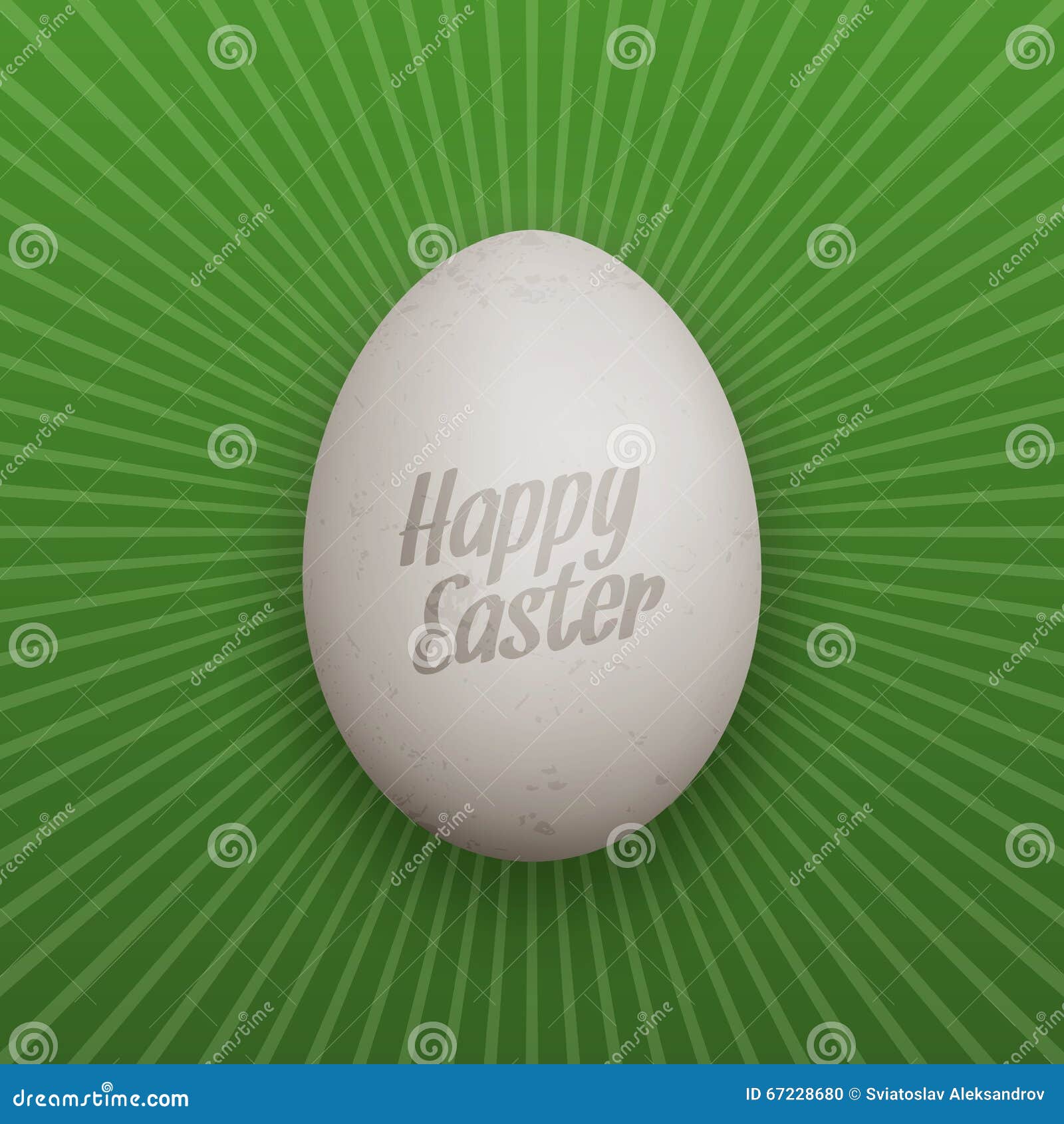 Realistisch De Kippenei Van Pasen Met Schaduwen Vector Illustratie ...