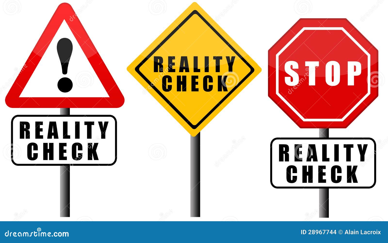 Reality check stock illustration. Illustration of idea - 28967744 Reality check stock illustration. Illustration of idea - 28967744