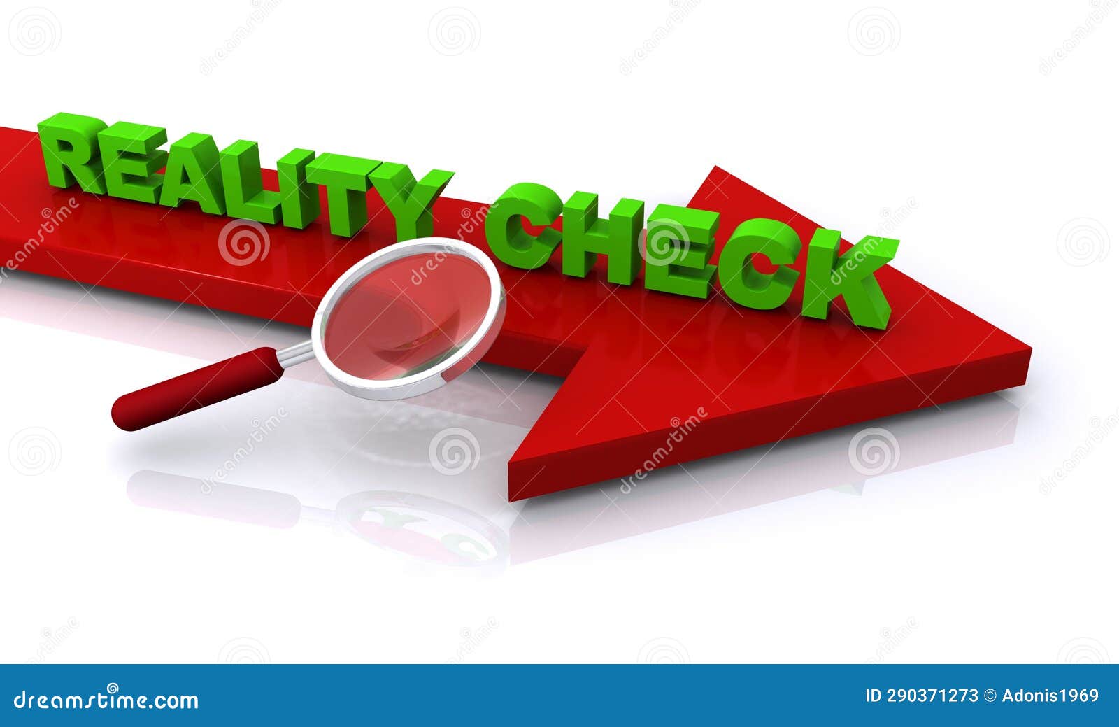 Reality Check Mark Box Realistic Potential Possibility Royalty-Free ...