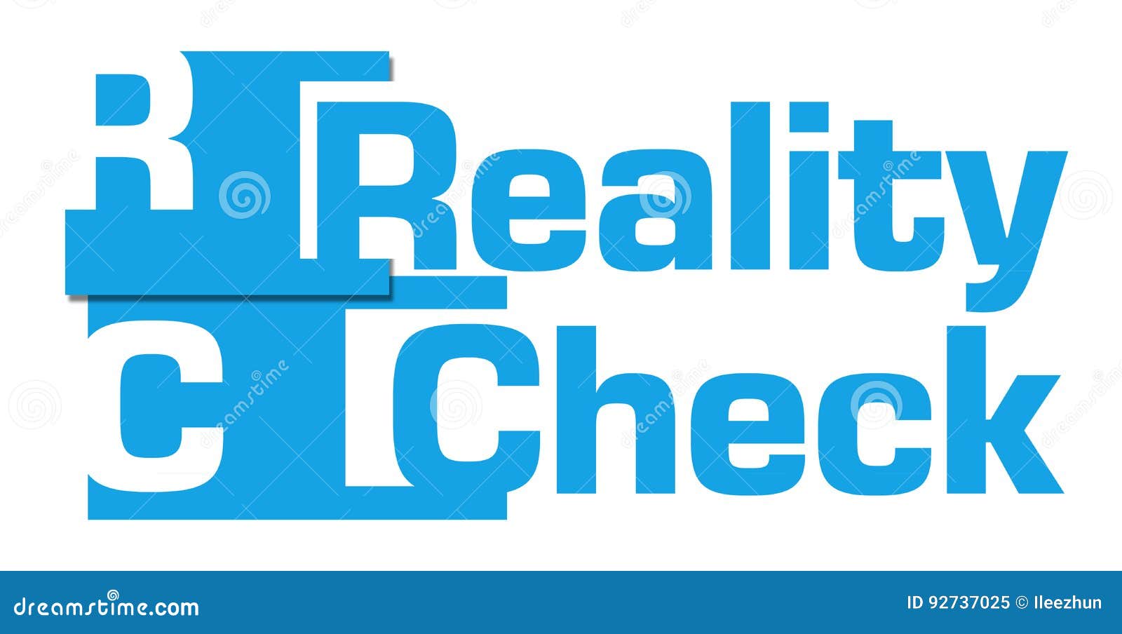 Reality Check Mark Box Realistic Potential Possibility Royalty-Free ...