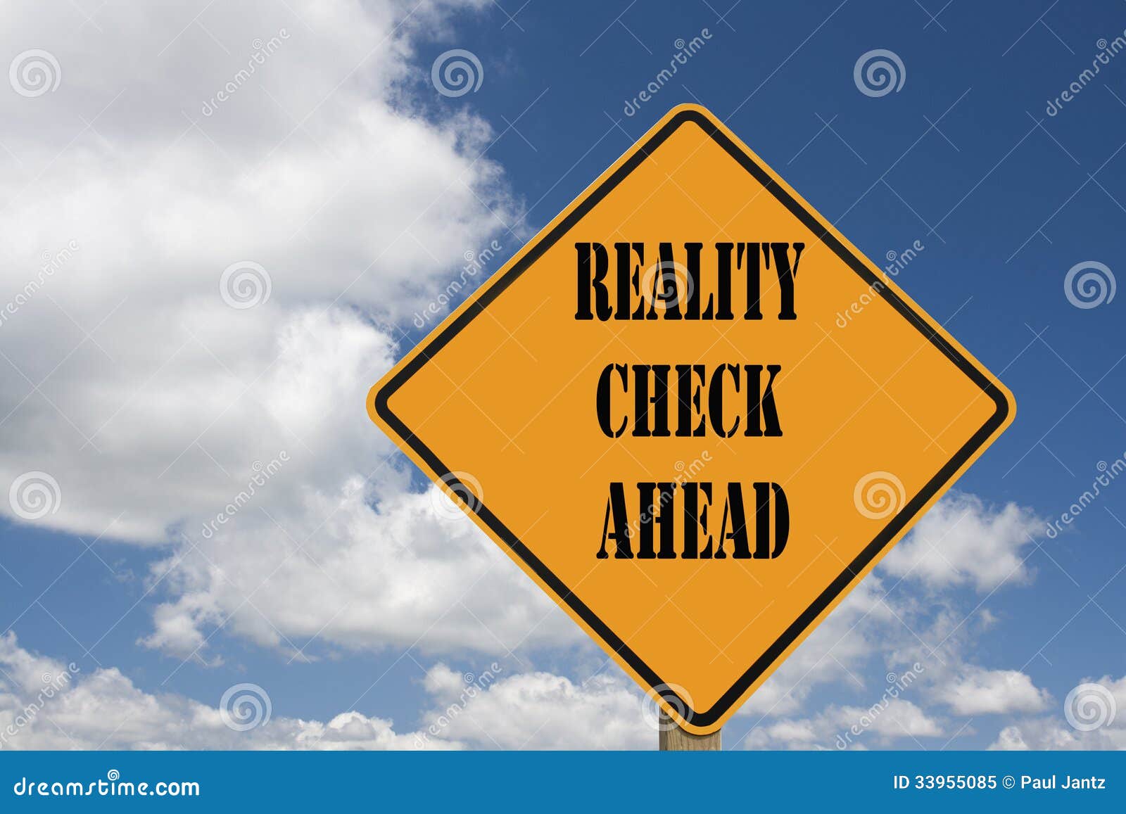 Reality check sign stock illustration. Illustration of information ...