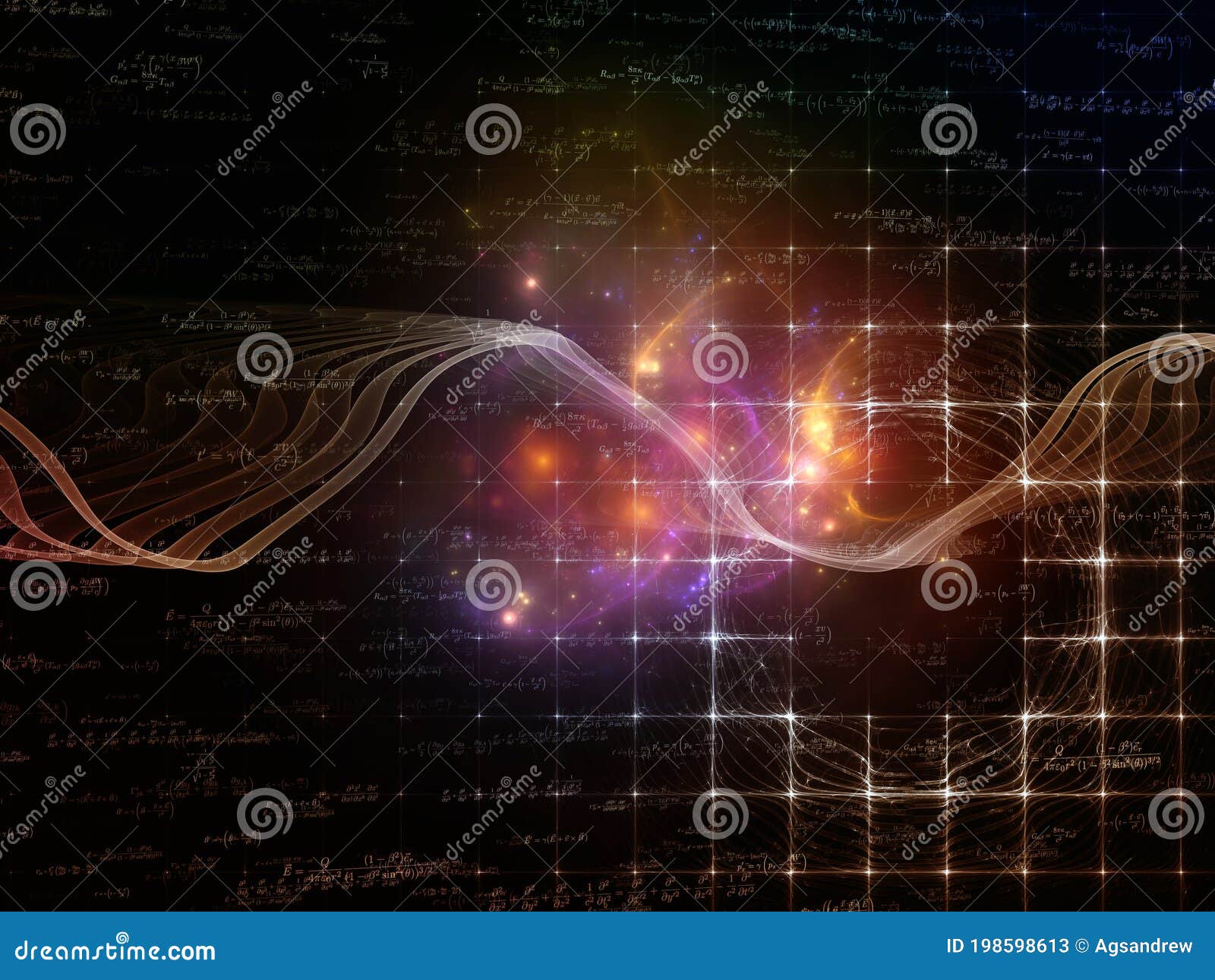 Reality of Math stock illustration. Illustration of design - 198598613