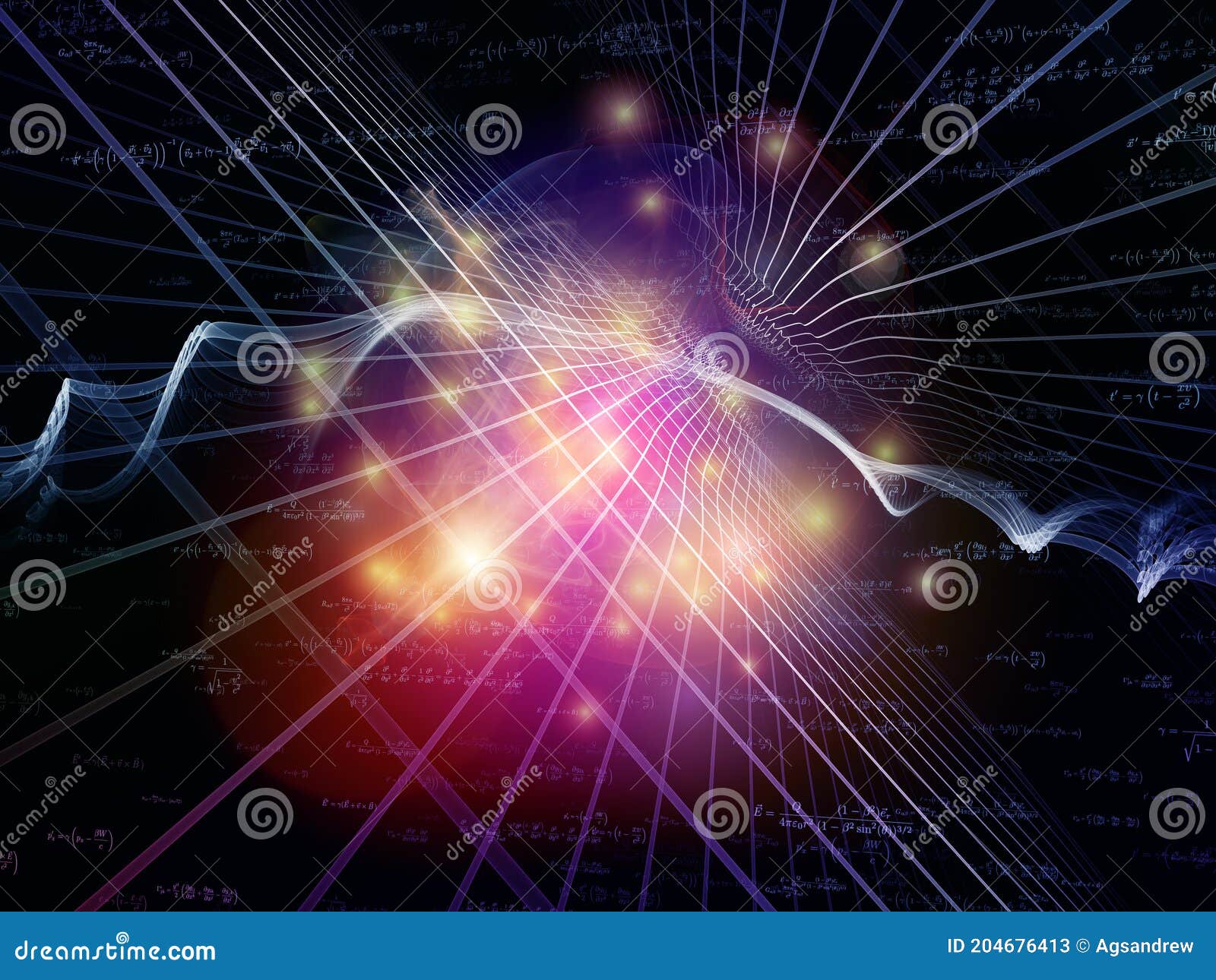 Reality of Math stock illustration. Illustration of arrangement - 204676413