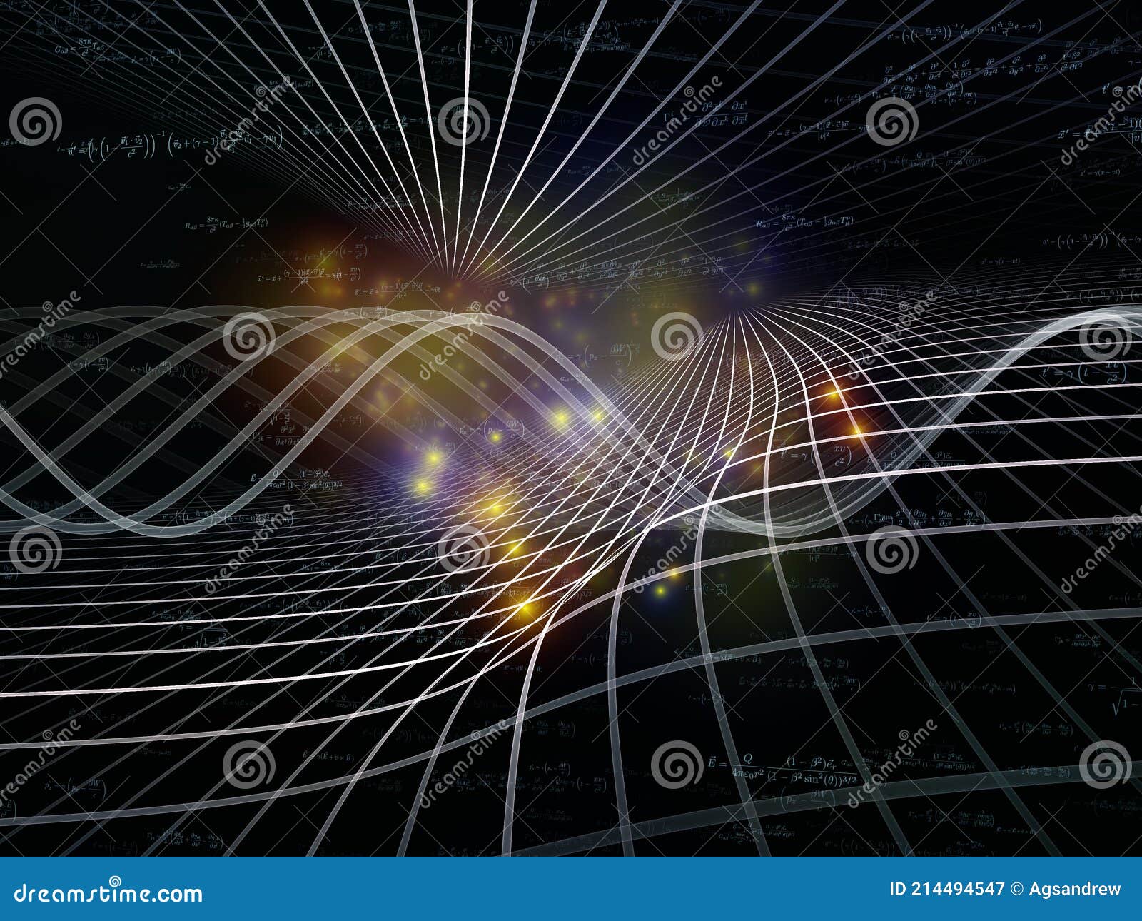 Reality of Math stock illustration. Illustration of education - 214494547