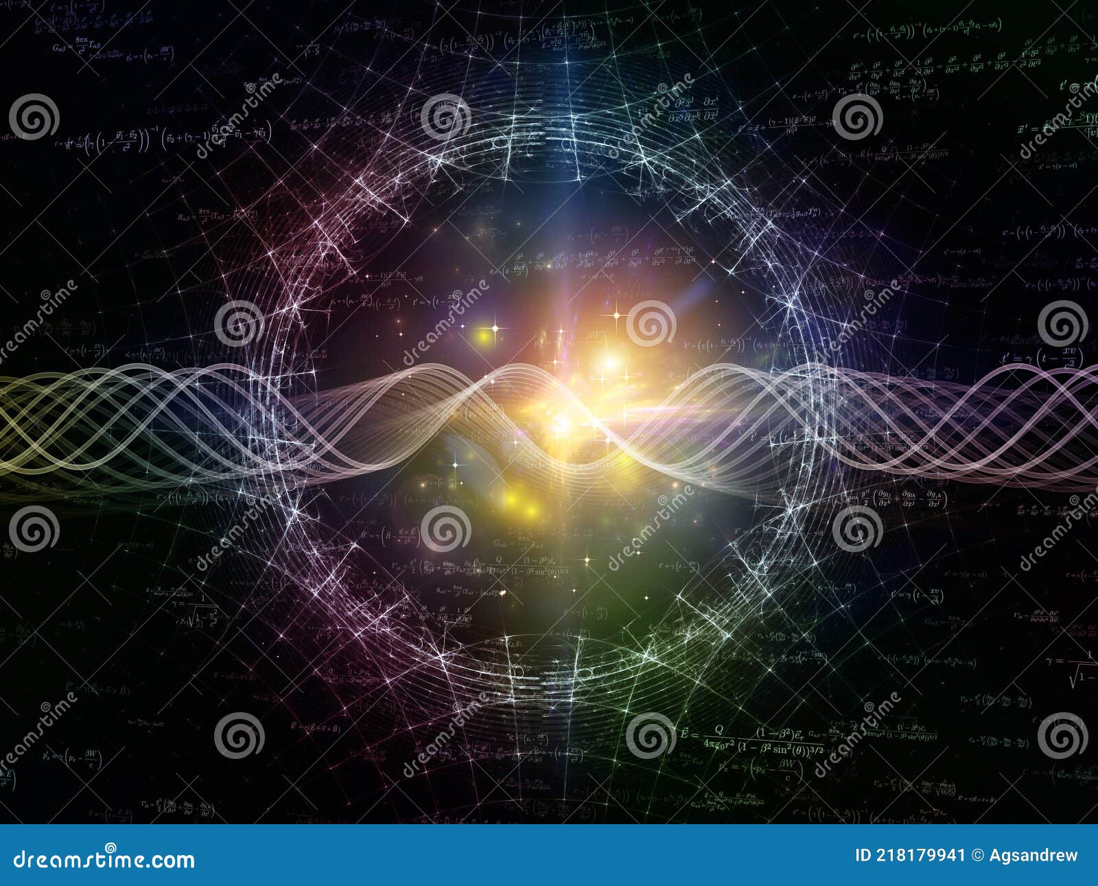 Reality of Math stock illustration. Illustration of background - 218179941