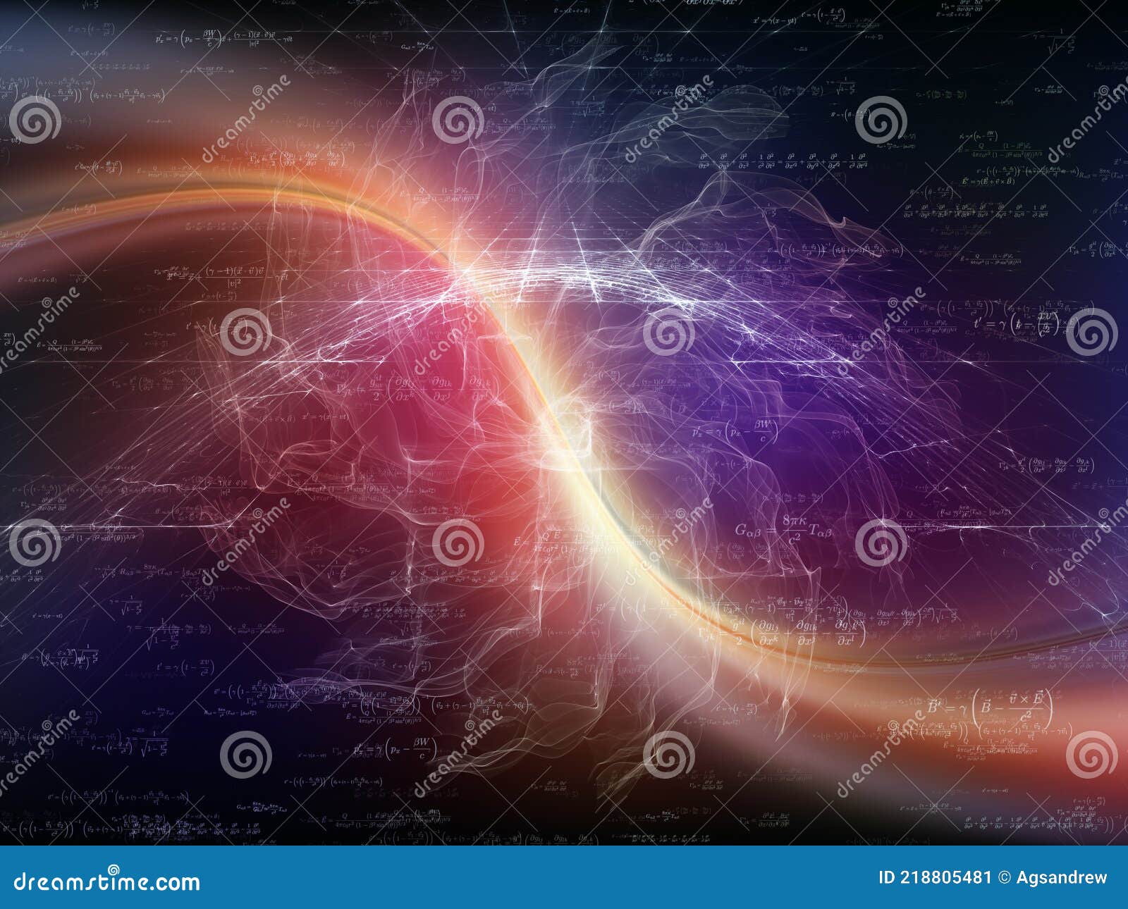Reality of Math stock illustration. Illustration of technology - 218805481