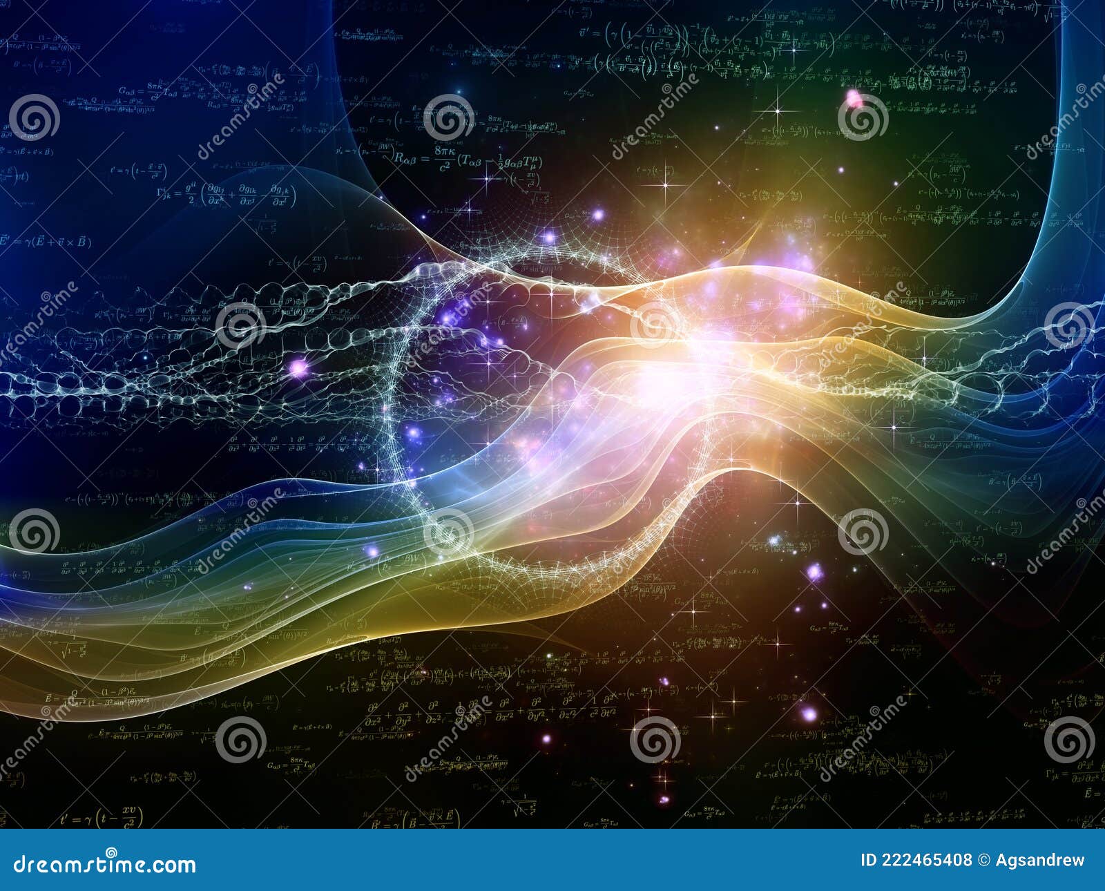 Reality of Math stock illustration. Illustration of education - 222465408