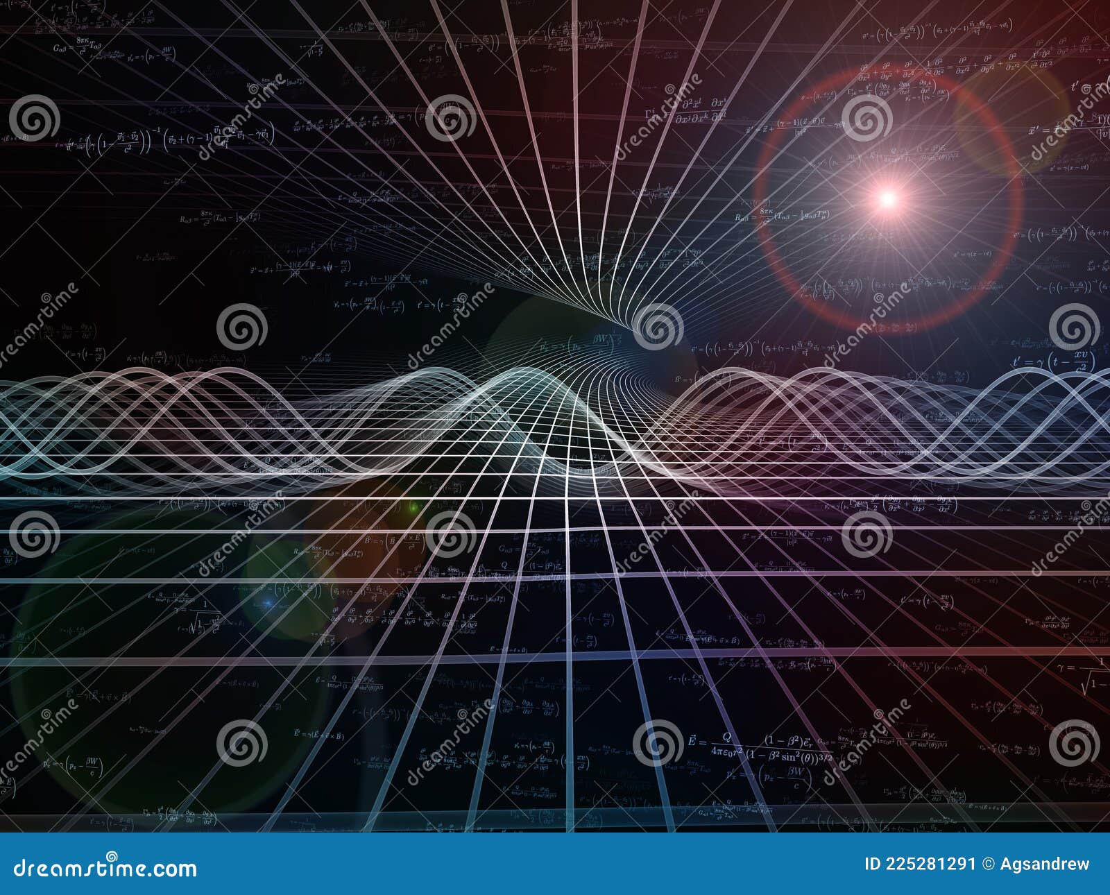 Reality of Math stock illustration. Illustration of arrangement - 225281291