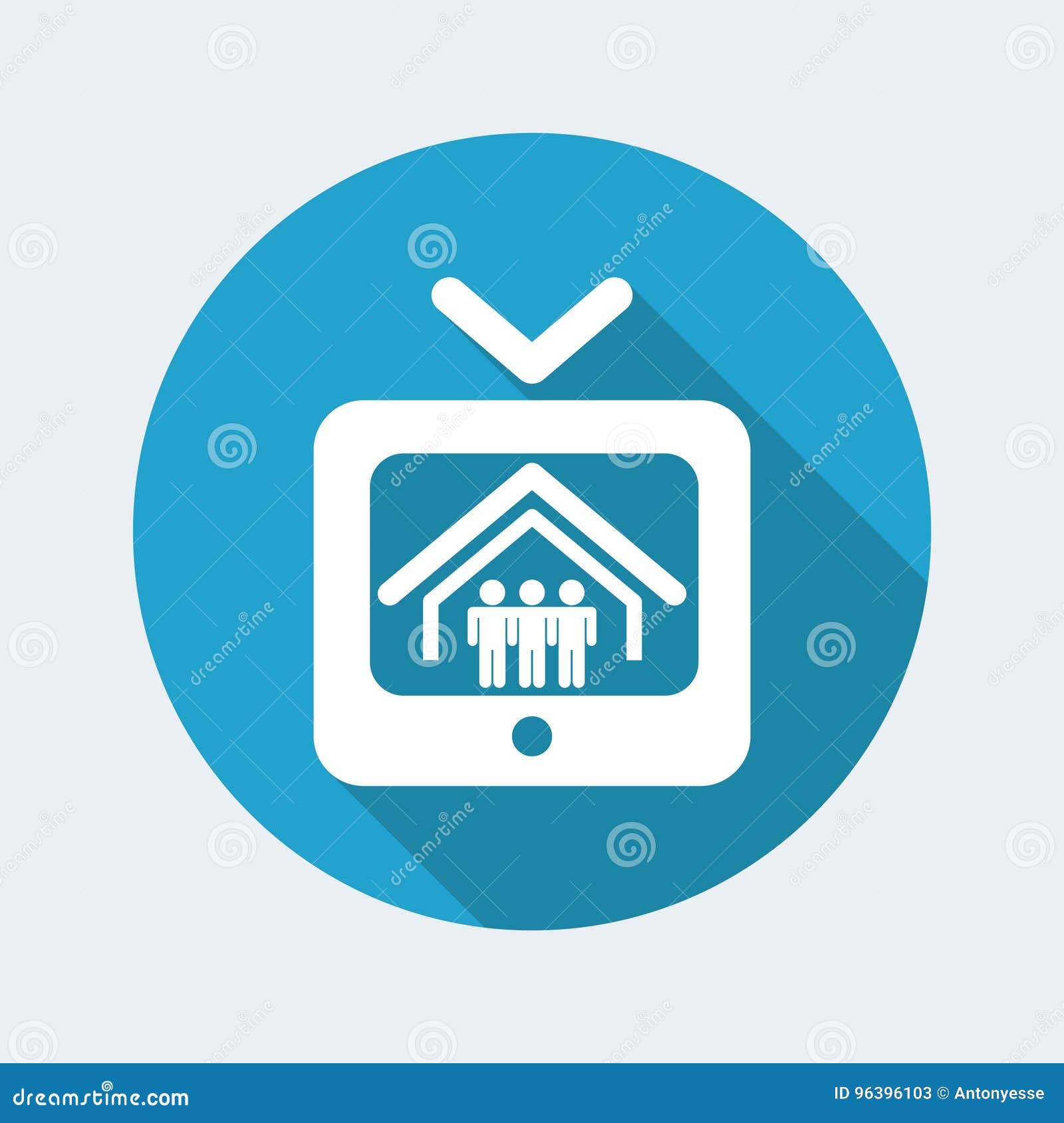 Reality tv icon stock vector. Illustration of design - 96396103