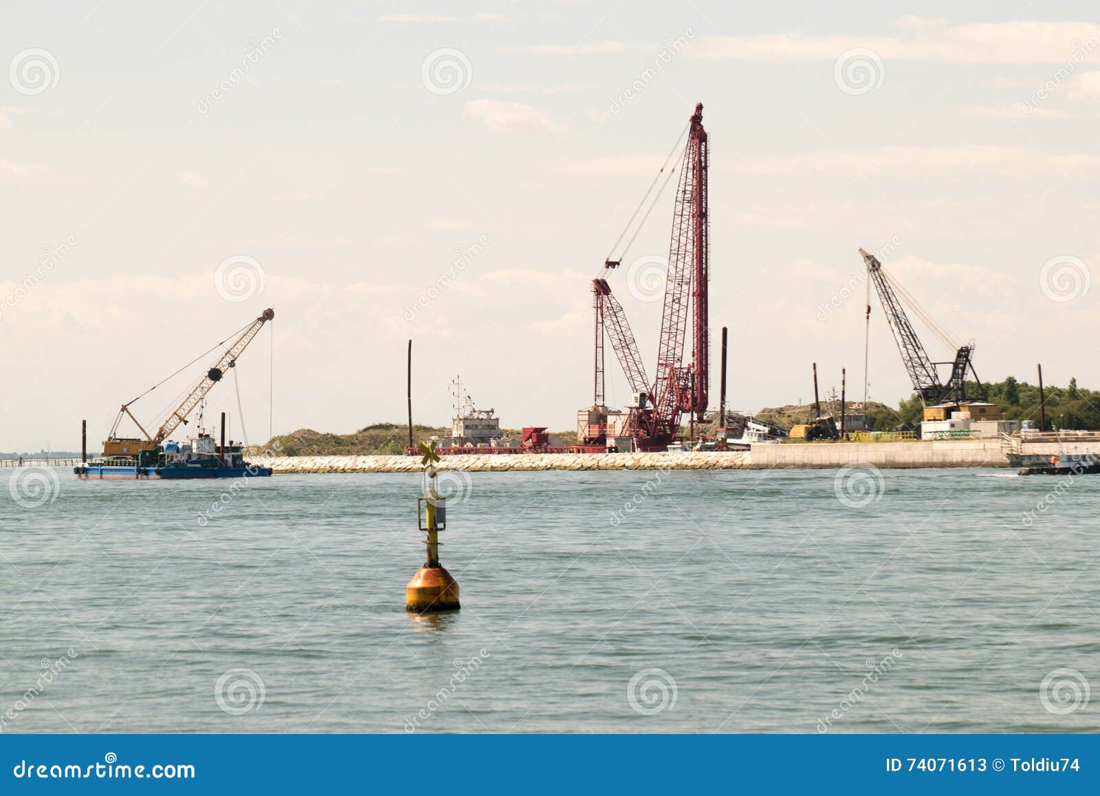 Realization of the Movable Bulkheads System To Save Venice from Stock ...