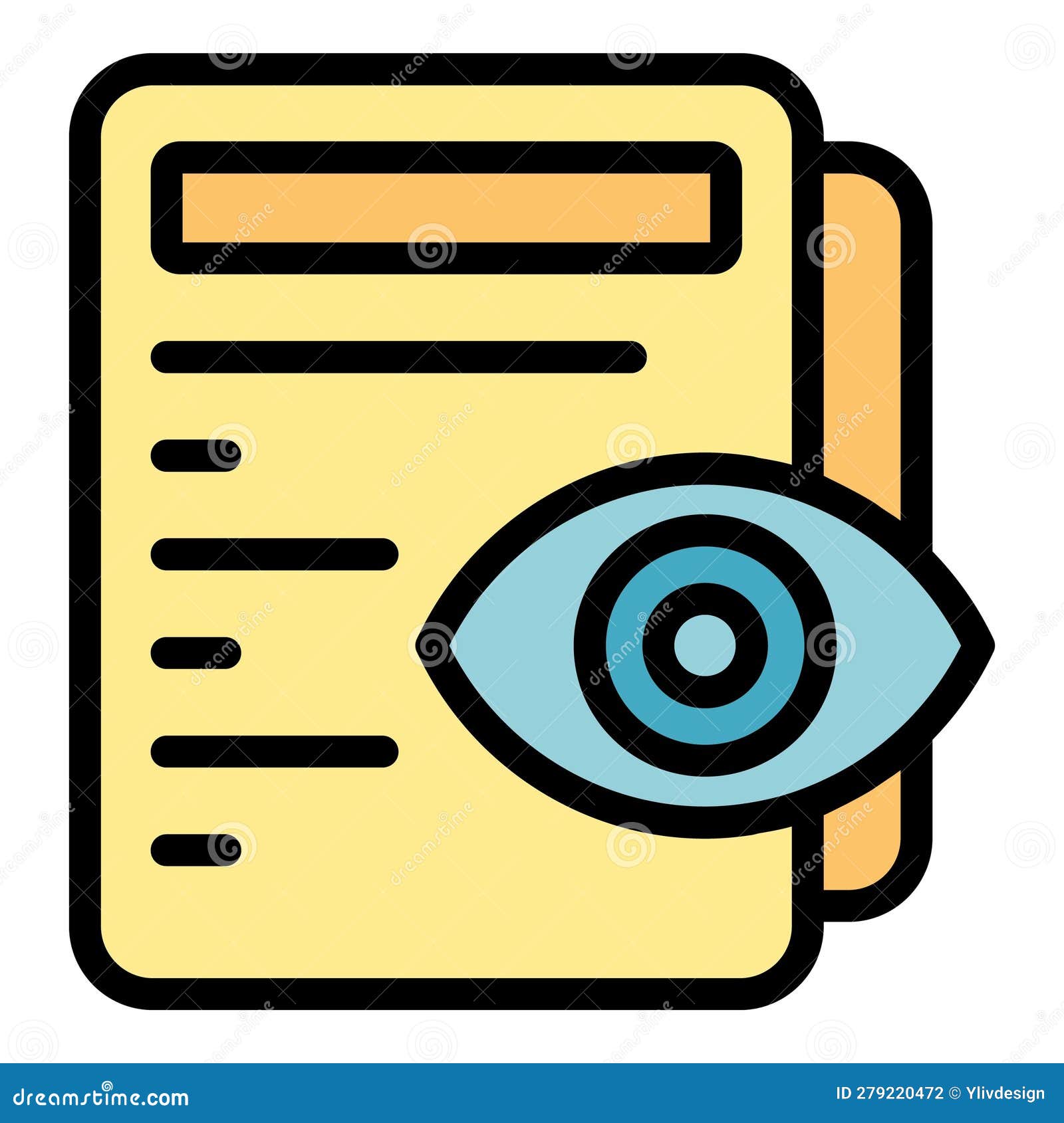 Realization Tasks Icon Vector Flat Stock Vector - Illustration of flat ...