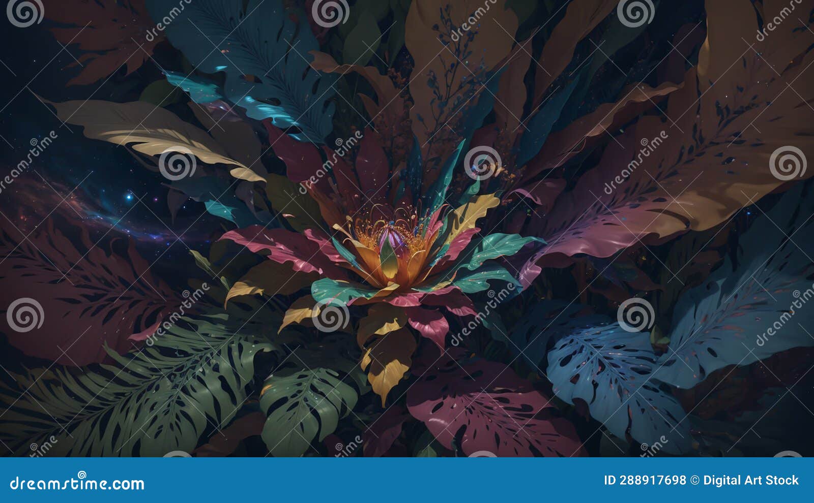 Realm of Fantasy, a Mesmerizing Background Comes Alive with an Array of ...