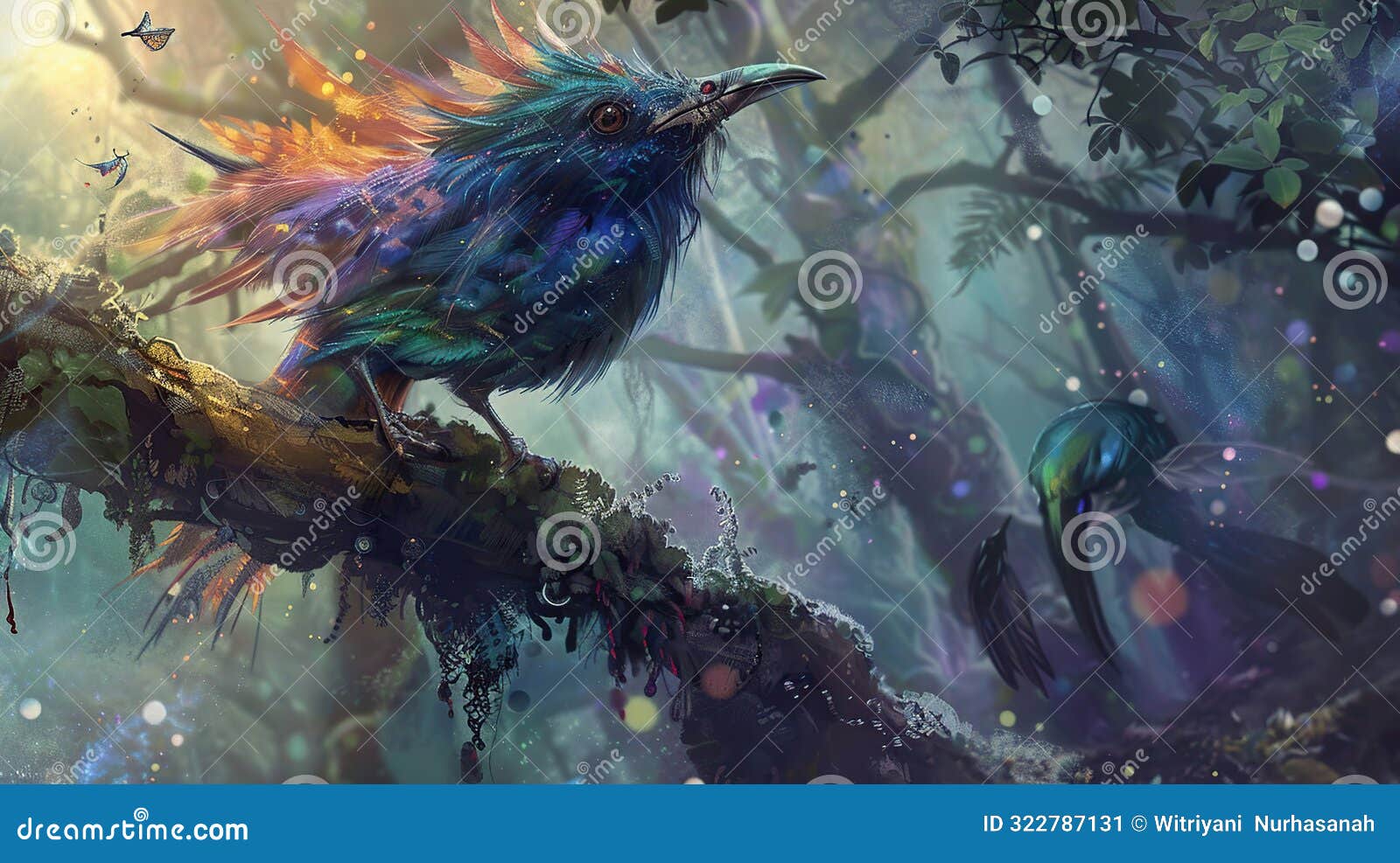 Realm of Magic, Whimsical Creatures from Fairytales. Generative Ai ...