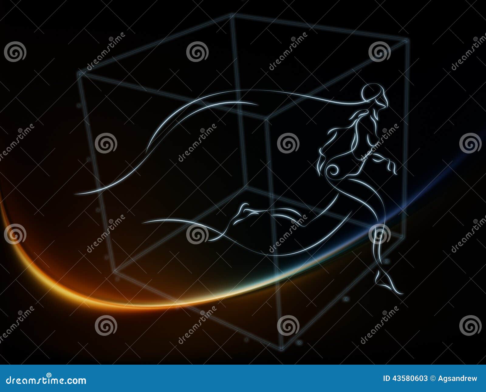 Realms of Geometry stock illustration. Illustration of design - 43580603