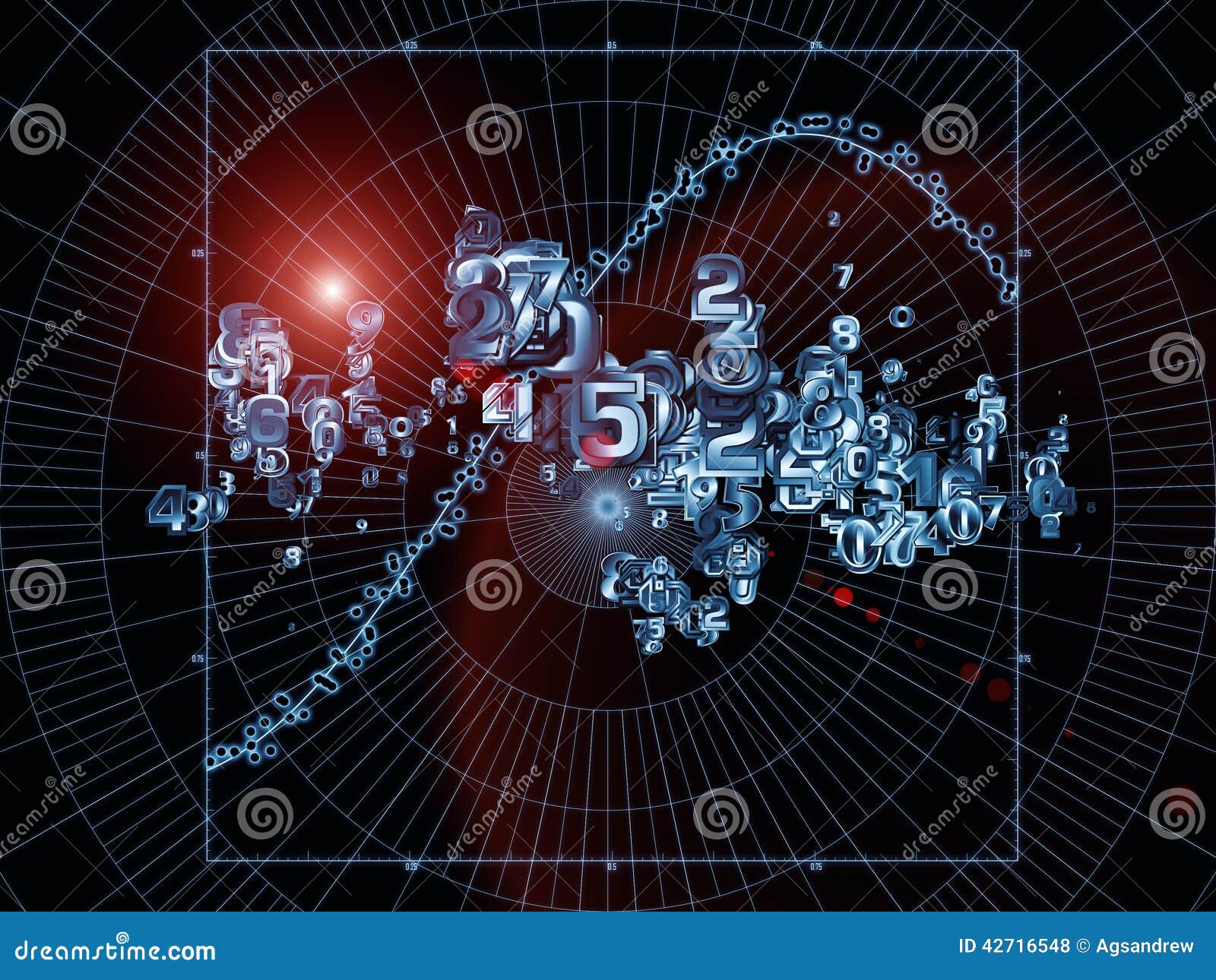 Realms of Geometry stock illustration. Illustration of effect - 42716548