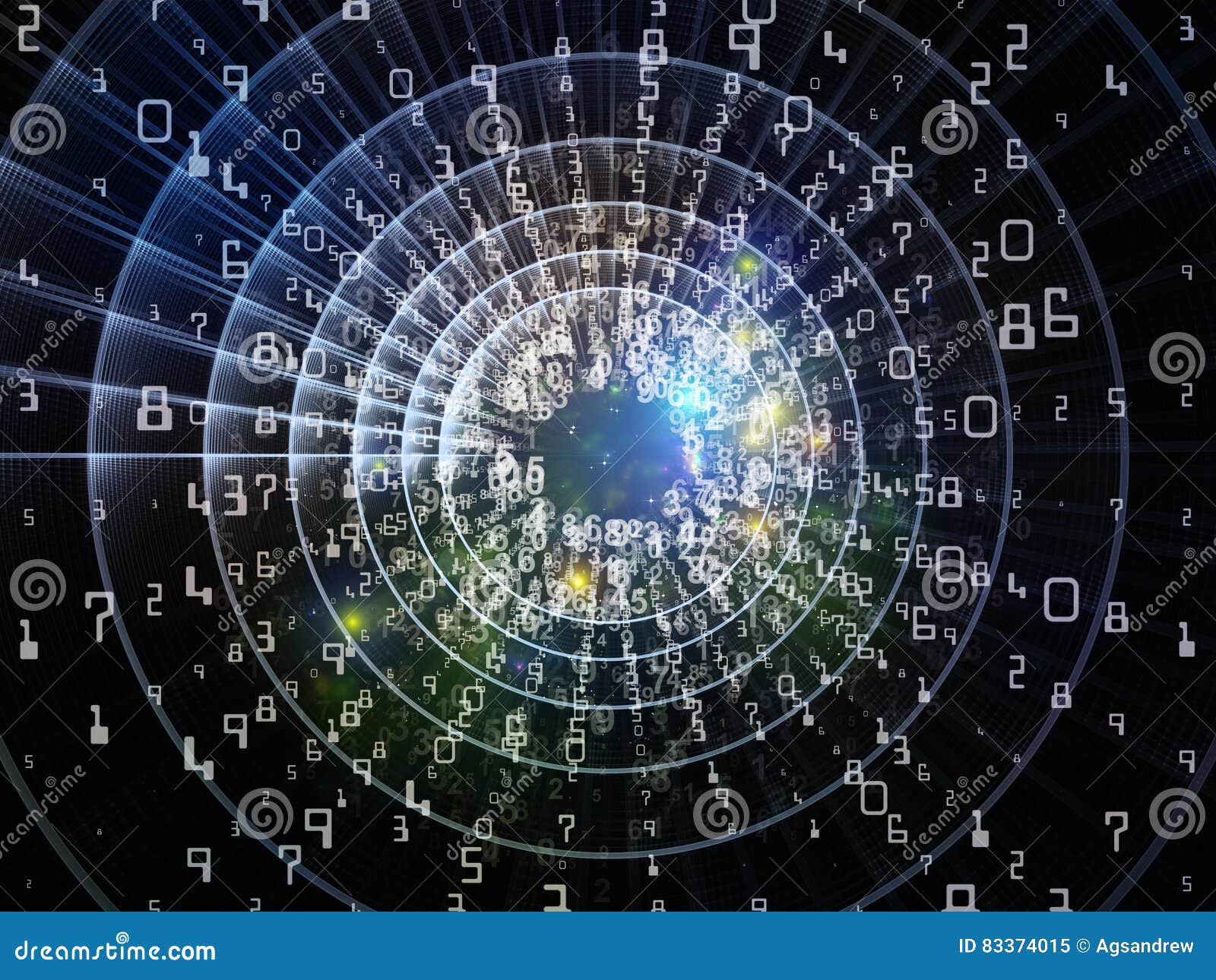 Realms of Integers stock illustration. Illustration of circular - 83374015