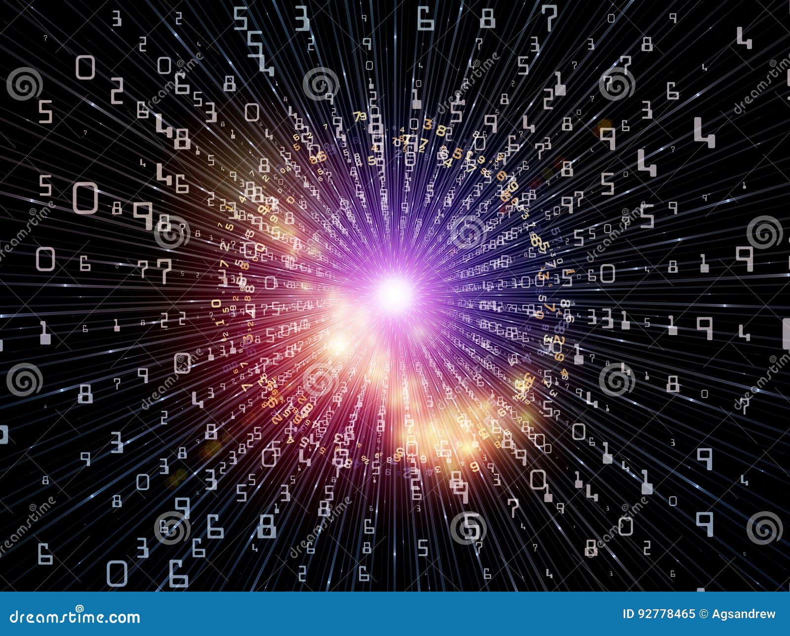 Realms of Integers stock illustration. Illustration of reality - 92778465