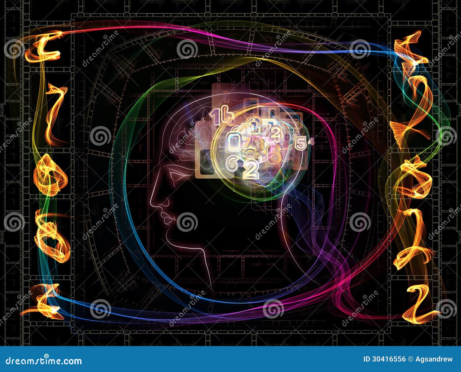 Realms of Knowledge stock illustration. Illustration of reason - 30416556