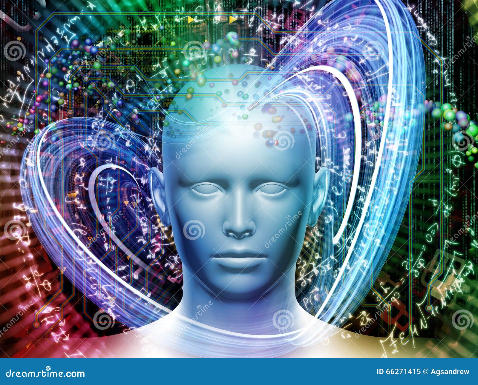 Realms of Math Thinking stock image. Image of data, identity - 66271415