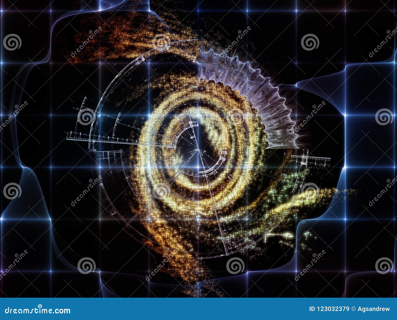 Realms of Void stock illustration. Illustration of revolve - 123032379