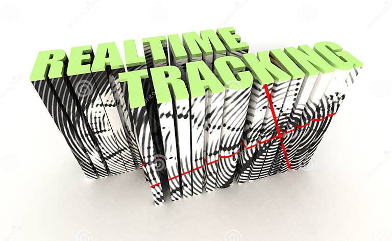 Realtime Tracking stock illustration. Illustration of google - 19301771