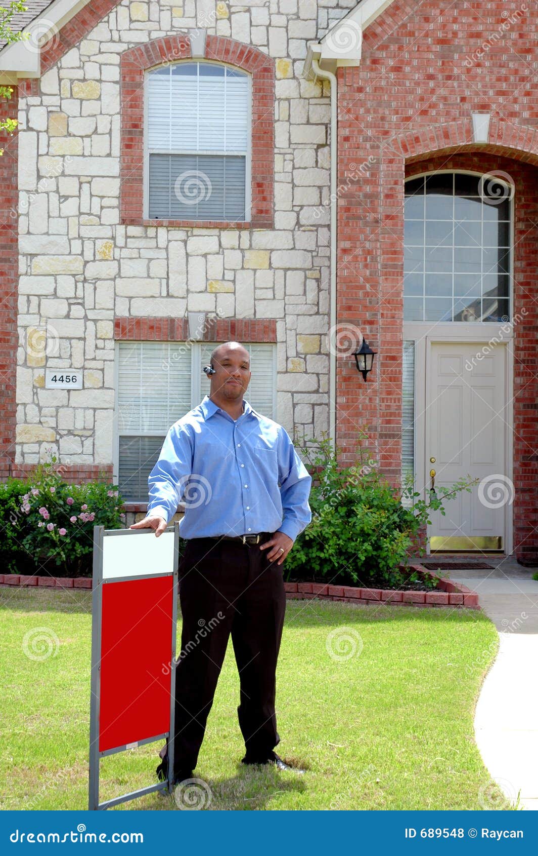 Realtor stock photo. Image of professional, home, land - 689548