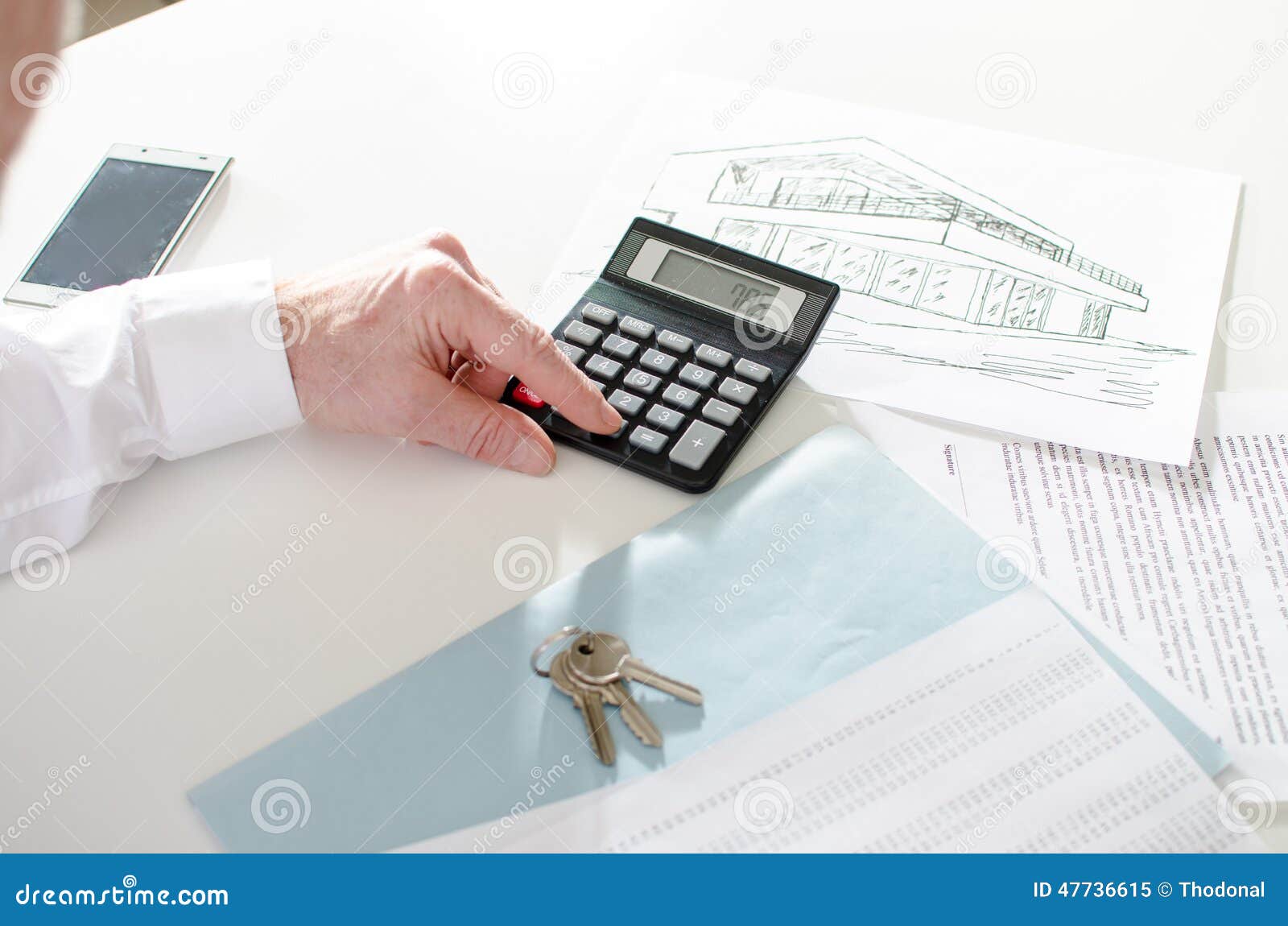 Realtor Analyzing Financial Planning of a House Stock Image - Image of ... Realtor Analyzing Financial Planning of a House Stock Image - Image of ...