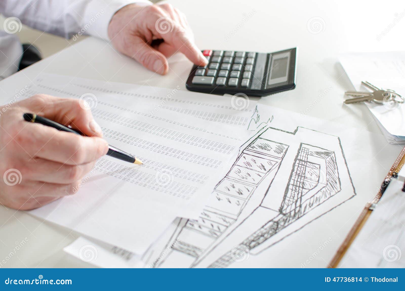 Realtor Analyzing Financial Planning of a House Stock Photo - Image of ... Realtor Analyzing Financial Planning of a House Stock Photo - Image of ...