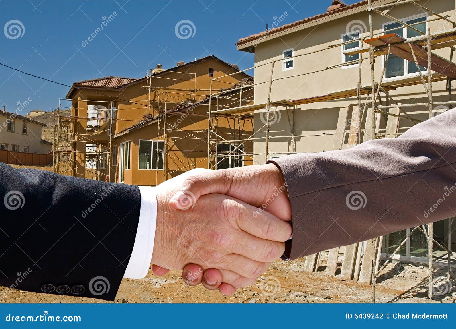 Realtor Handshake stock photo. Image of realtor, contract - 6439242