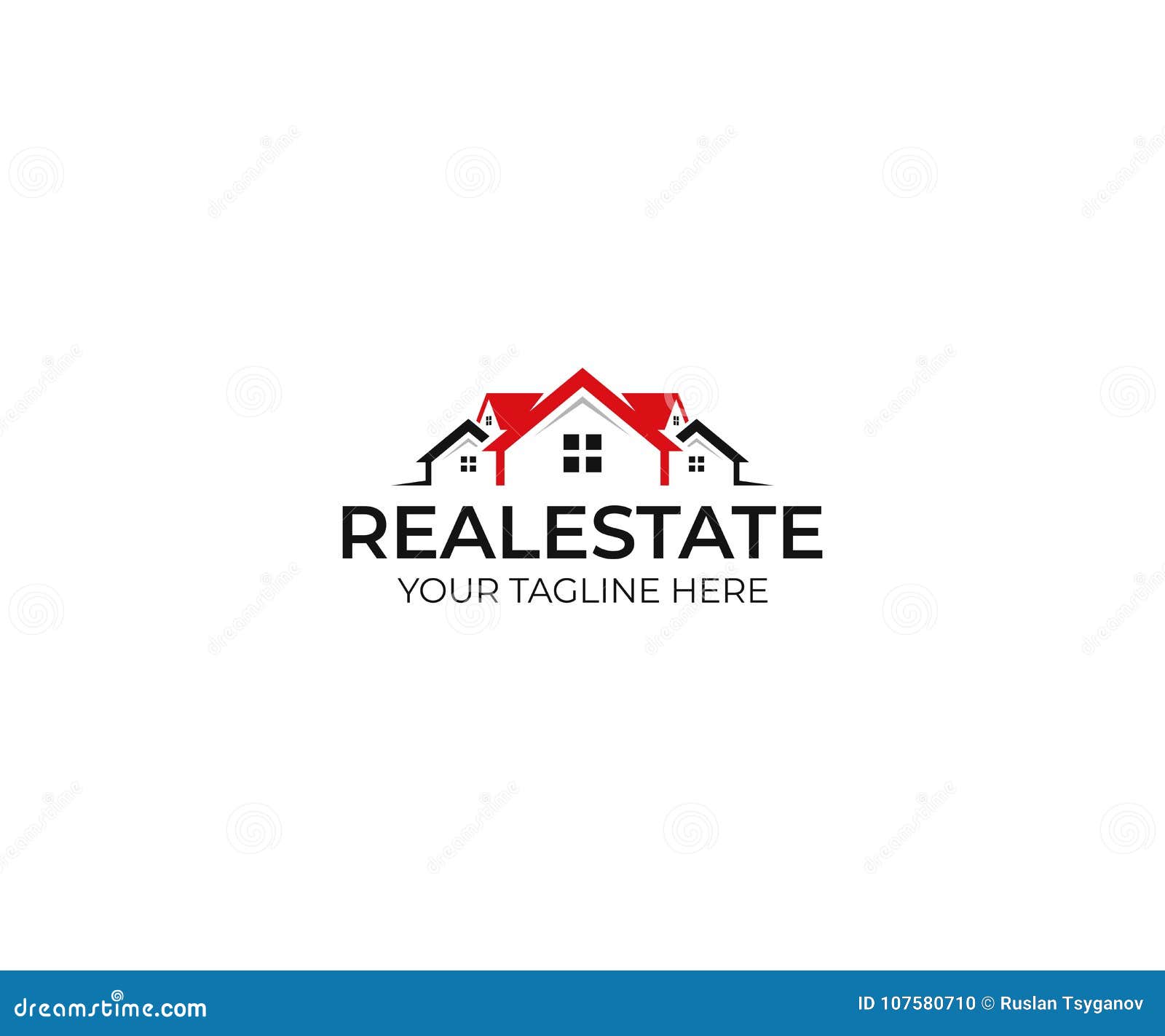 Realty Logo Set 1 Vector Illustration | CartoonDealer.com #73955864