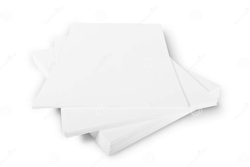 Ream of paper stock image. Image of pile, reams, ream - 79674231