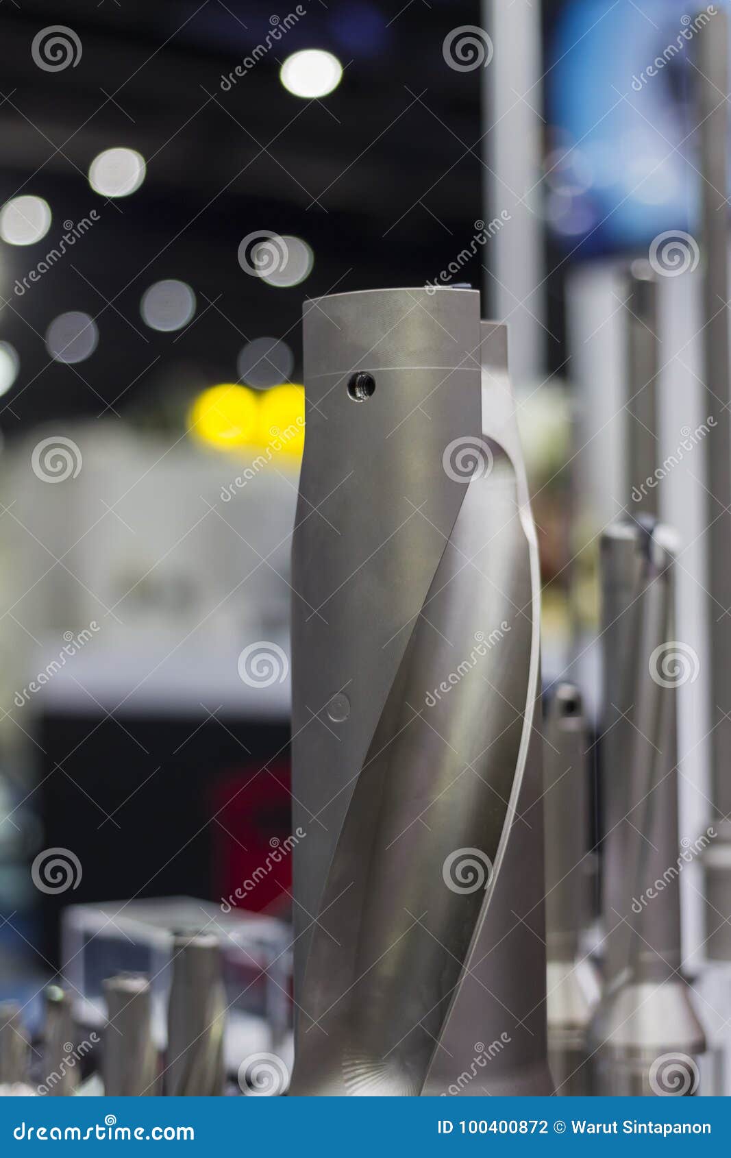 Reaming Cutting Tool for Machining Process Stock Photo - Image of ...