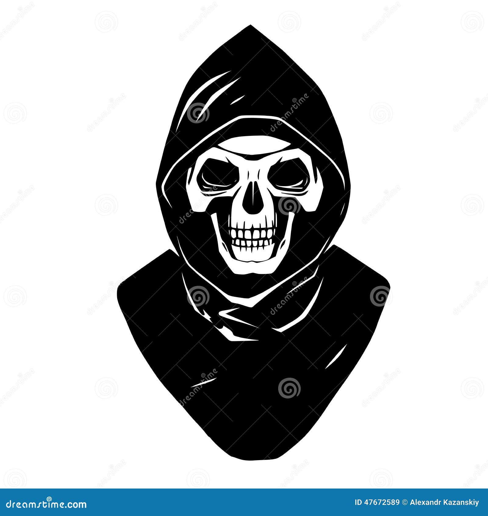 Reaper stock vector. Illustration of monster, halloween - 47672589