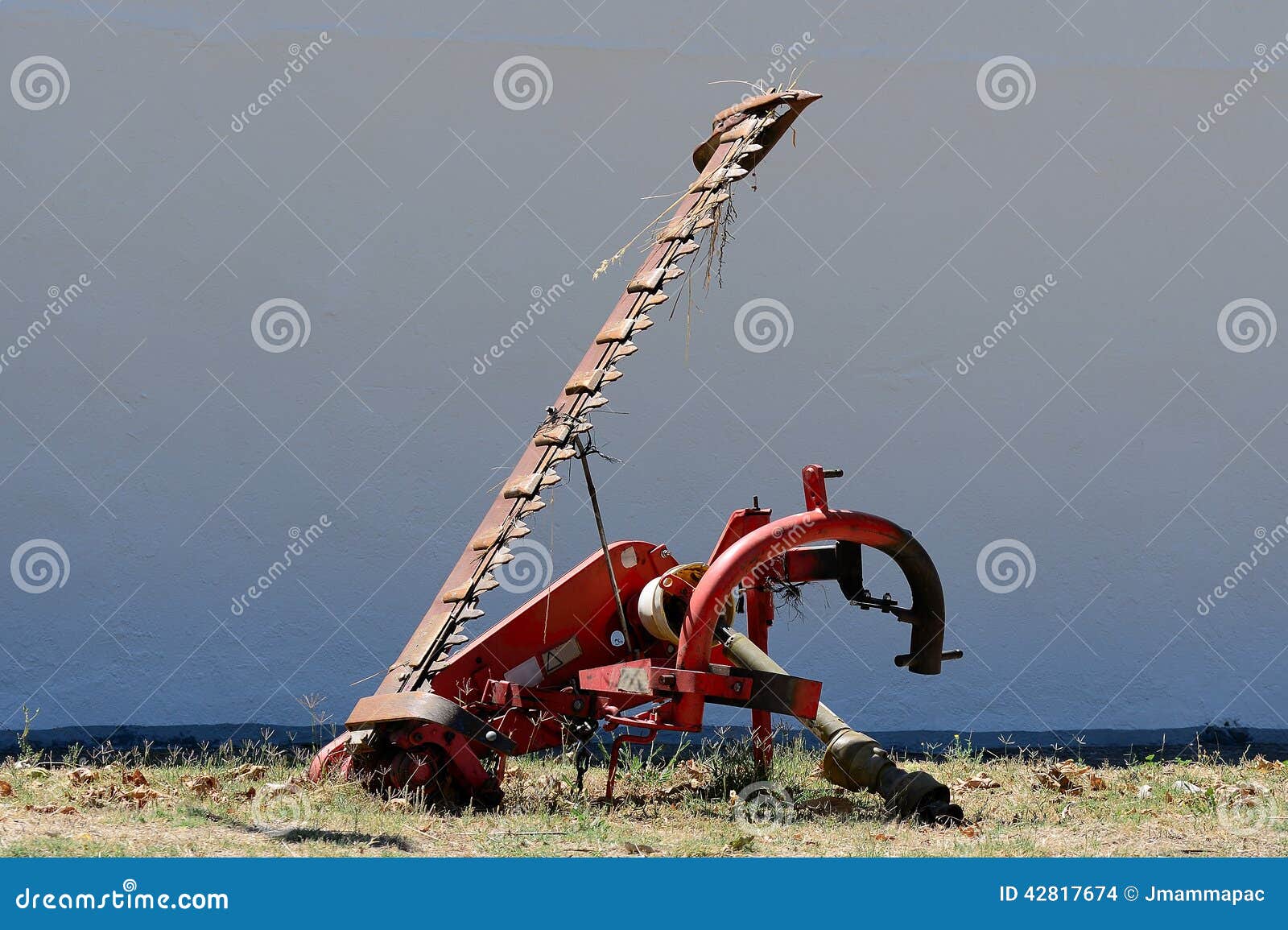 Reaping machine stock photo. Image of nature, tool, machine - 42817674