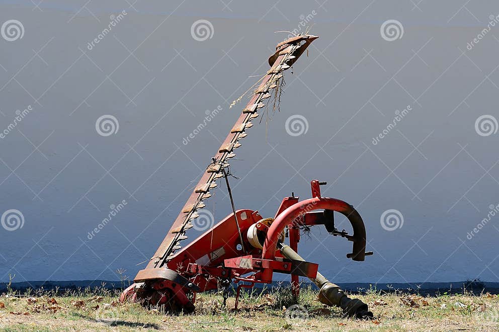 Reaping machine stock photo. Image of nature, tool, machine - 42817674