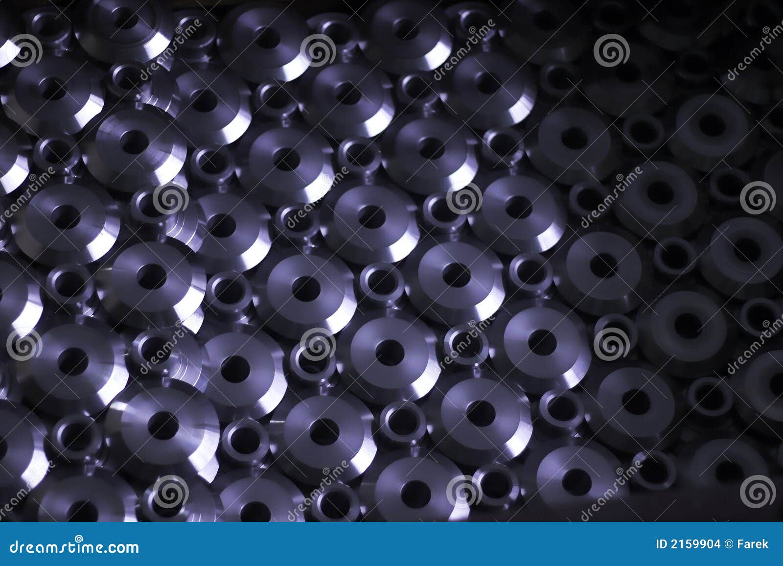 Symmetrical Rear View Of Cessna 172 Skyhawk 2 Airplane On A Runway With ...