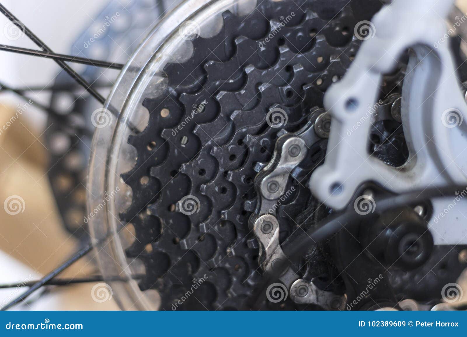 Bicycle gears stock image. Image of repair, technology - 102389609